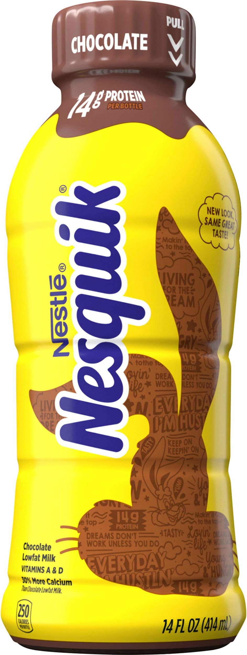 Amazon.com: Milk & Co. Nestle Nesquick Flavored Lowfat Milk 14 Ounce ...