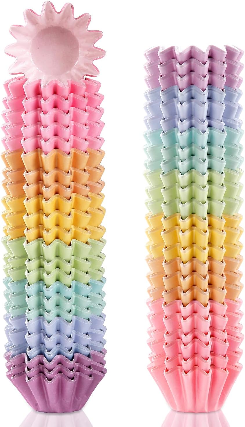 Amazon.com: Babycakes Mini Cupcake Liners, Pastel: Kitchen Tool Sets ...