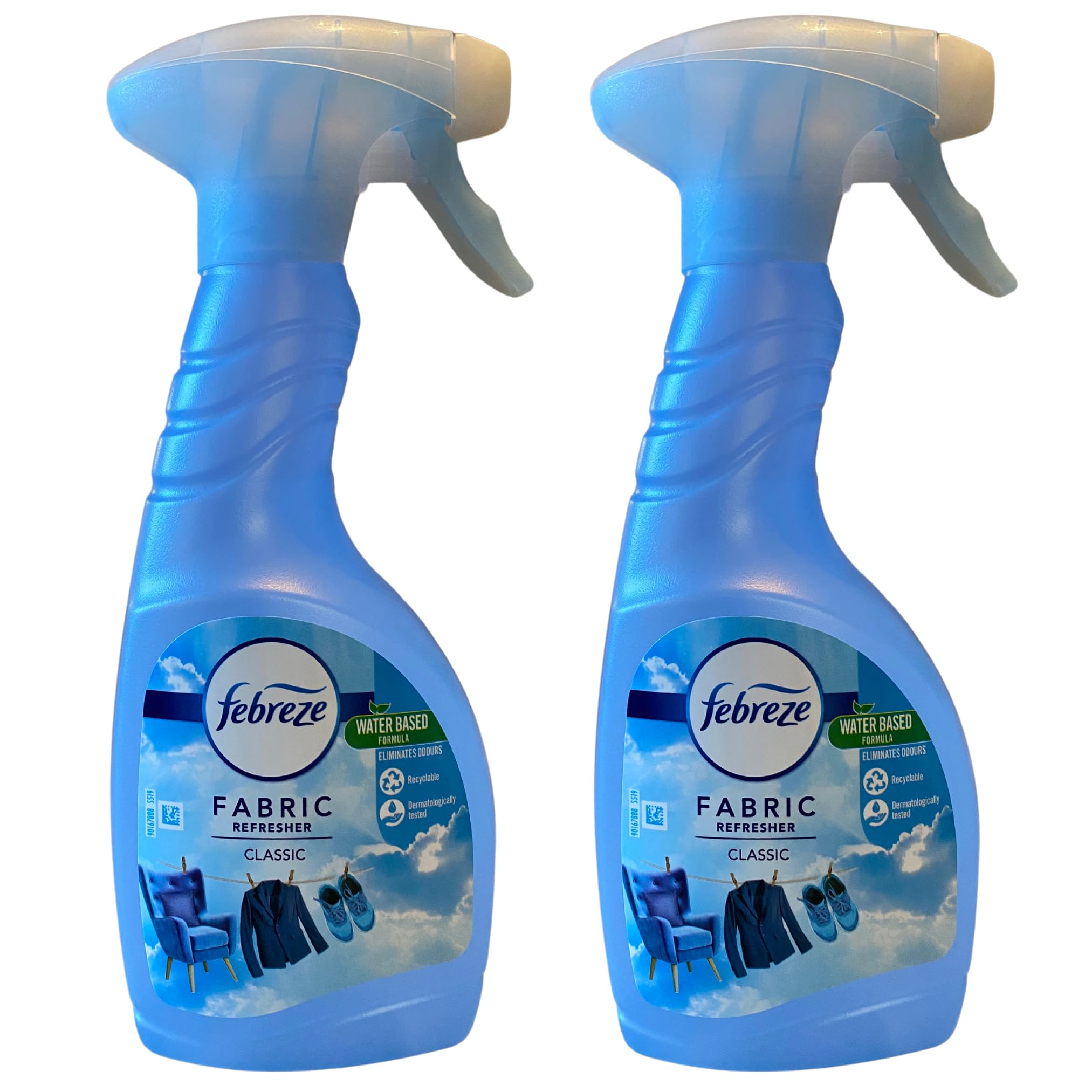 Febreze Classic Fabric Freshener Spray - Water-Based Clothes and ...