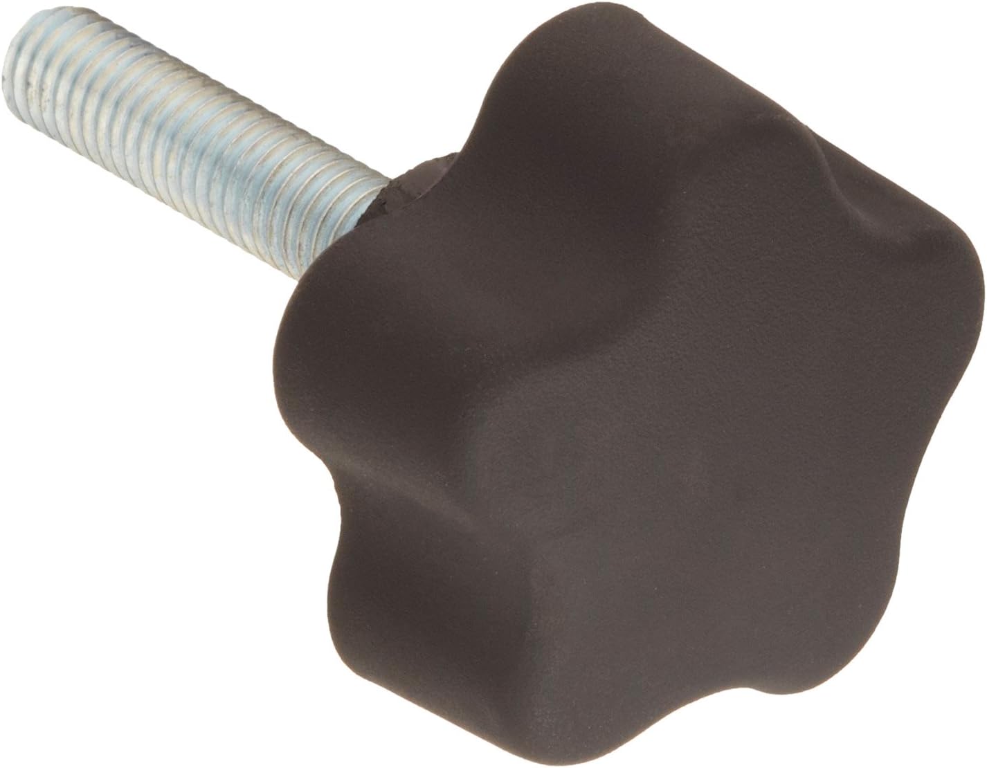 Amazon.com: DimcoGray Black Thermoplastic 5 Lobe Fluted Soft Feel Knob Female, Brass Insert: 3/8 ...