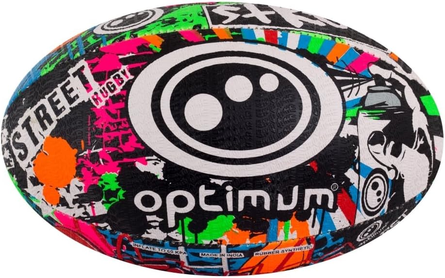 Optimum Street 2 Rugby Ball : Amazon.co.uk: Sports & Outdoors