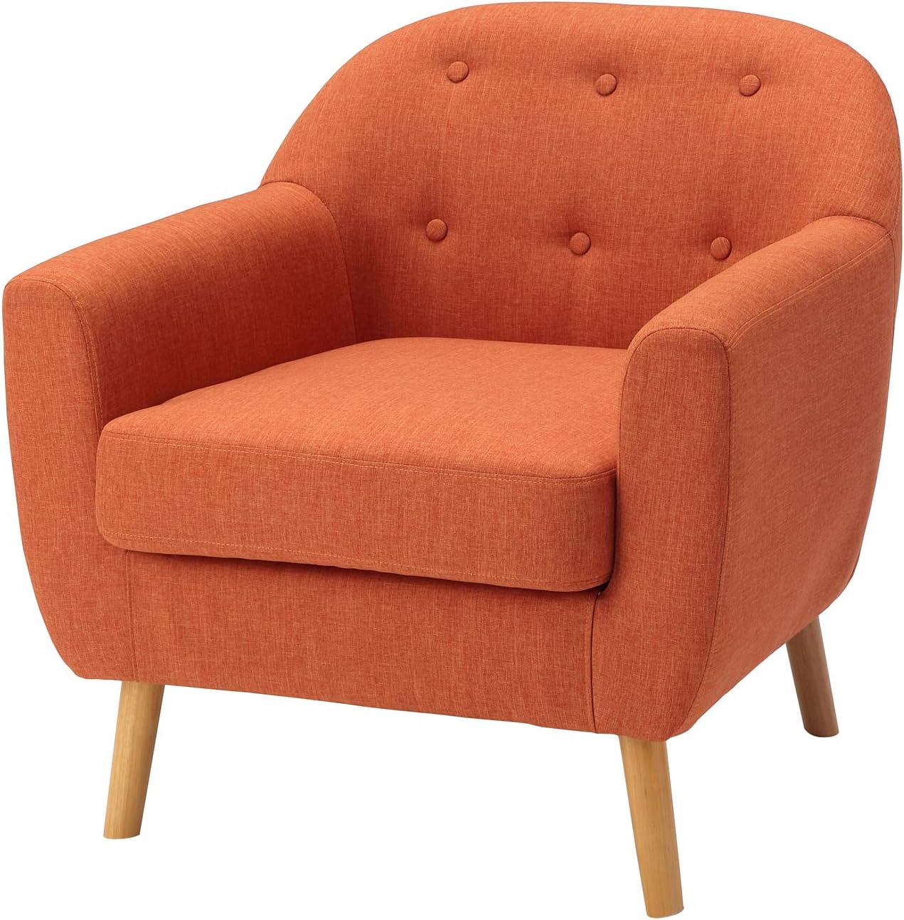 Amazon.com: Azuma Crafts Rossy TLC-137 Personal Chair, Orange : Home ...