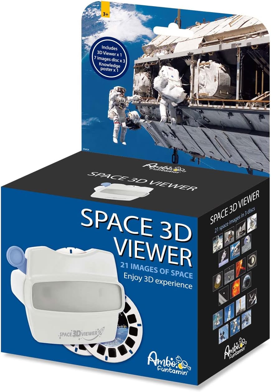Space 3D viewer with High Definition 21 Images, Viewfinder for Kids ...