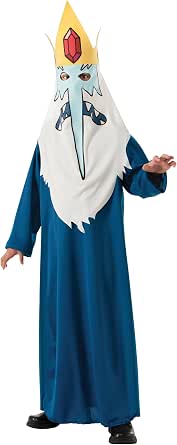 Amazon.com: Adventure Time Child's Ice King Costume, Large : Clothing ...