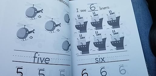 Number Tracing Book for Preschoolers and Kids Ages 3-5: Trace Numbers ...