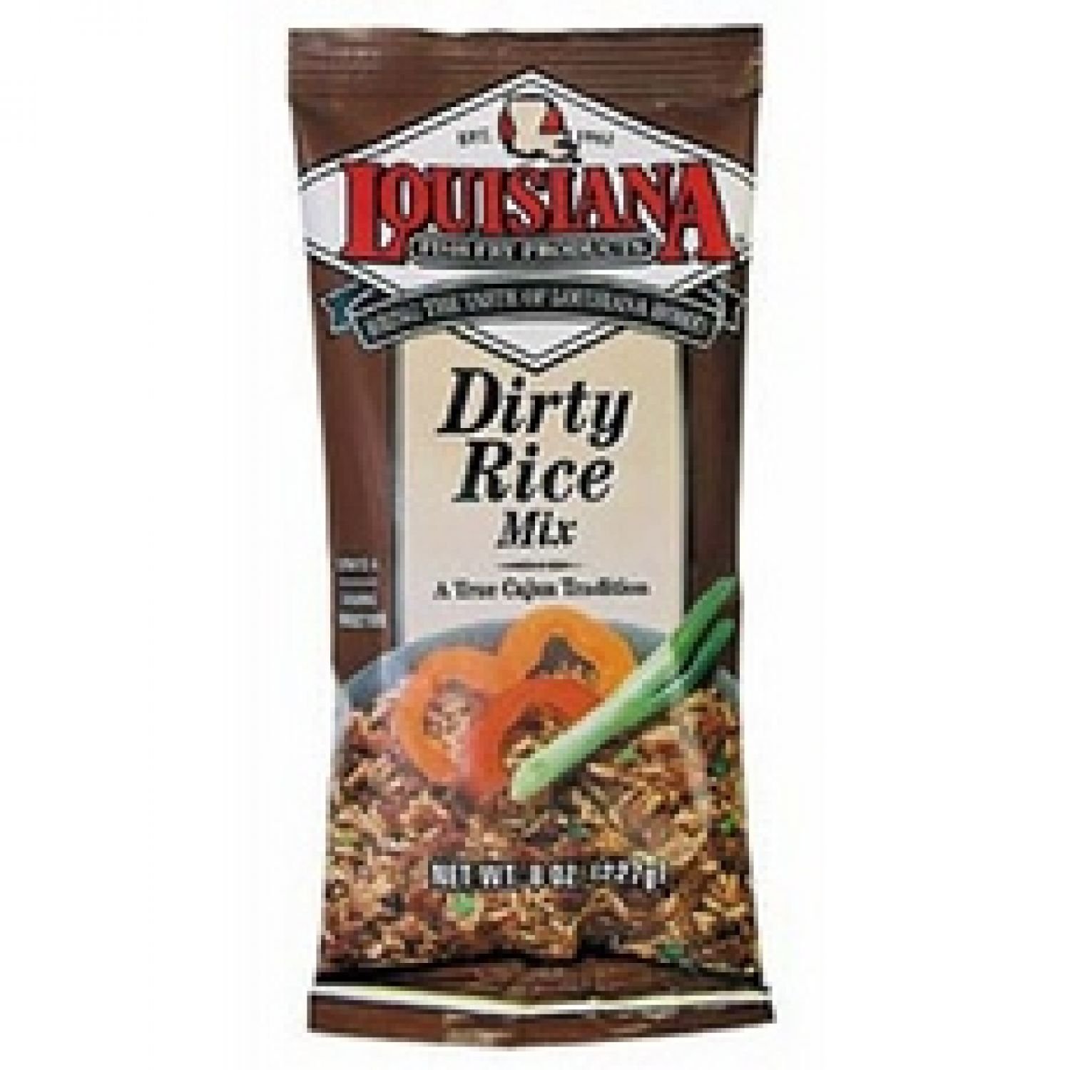 Amazon.com : Louisiana Dirty Rice Mix, 8-Ounce (Pack of 12) : Packaged ...