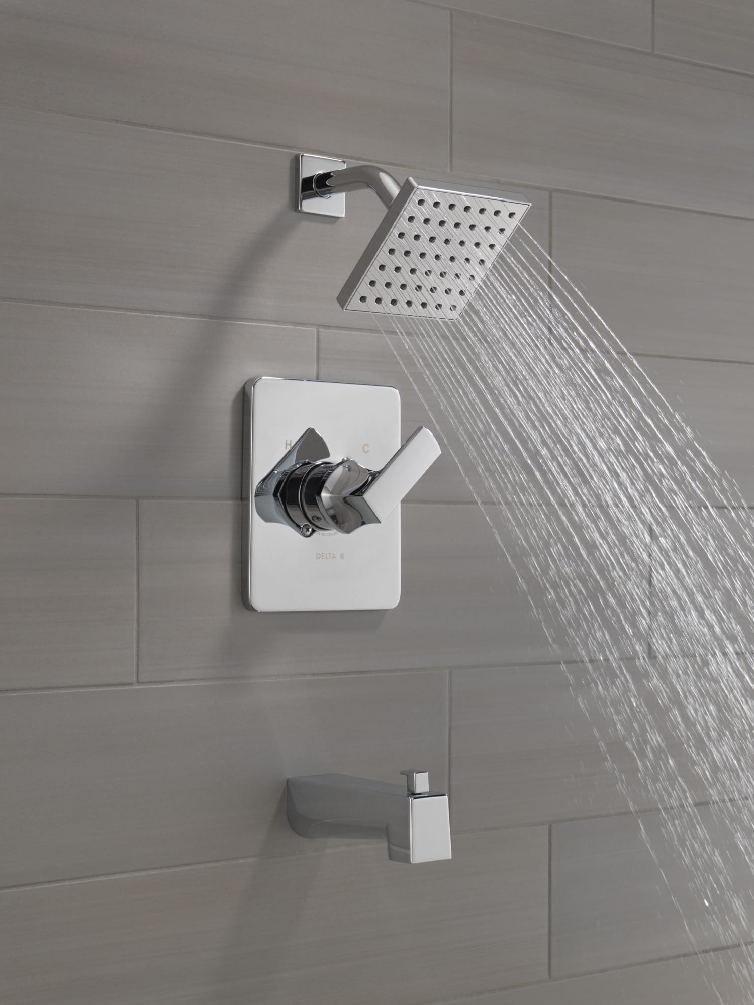 Snapklik.com : Delta Faucet Velum 14 Series Single-Function Chrome Tub ...