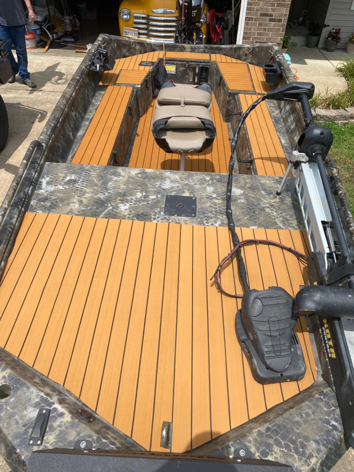 $5/mo - Finance OCEANBROAD 3M EVA Foam Boat Flooring Marine Boats ...