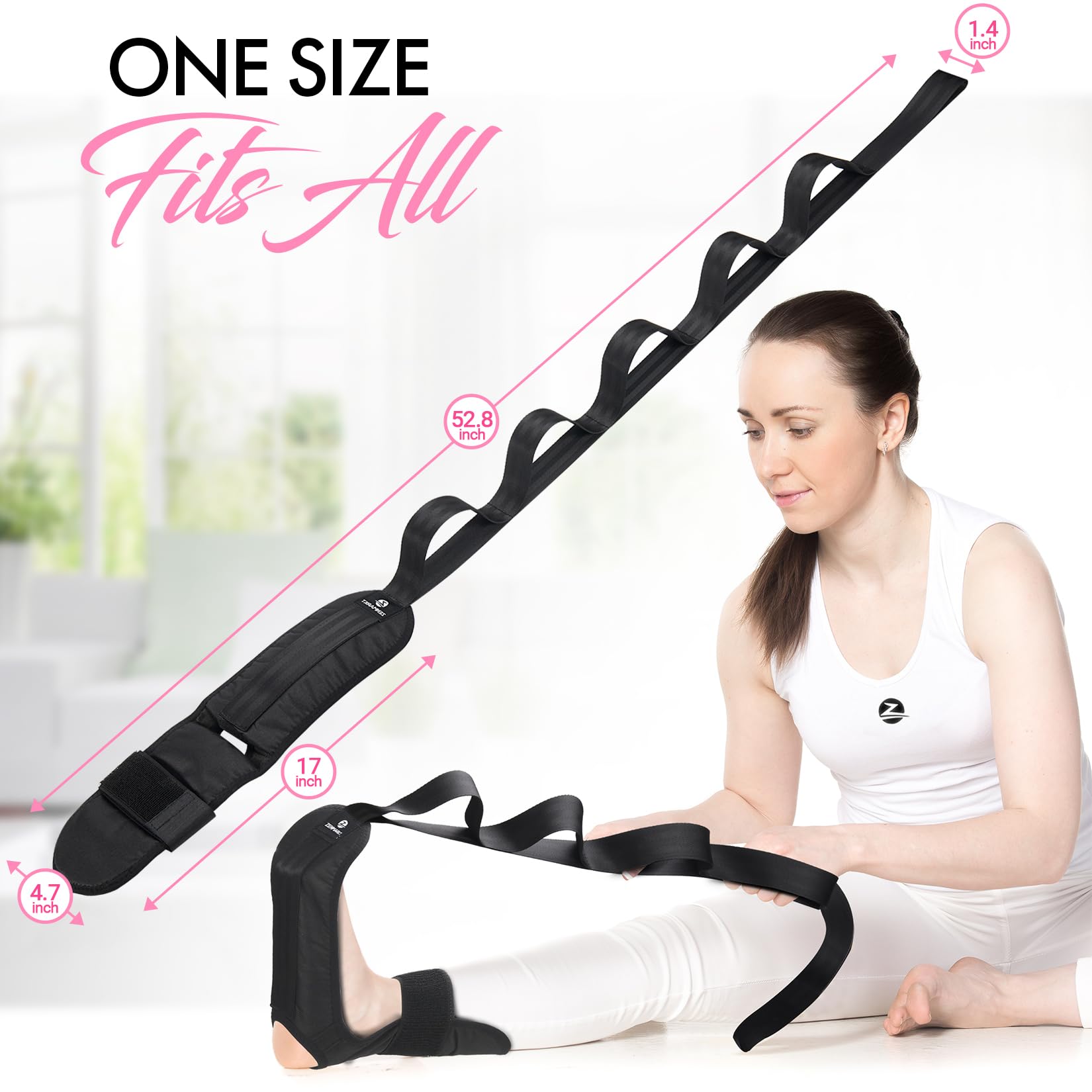 Snapklik.com : Zenmarkt Foot And Calf Stretcher For Physical Therapy ...