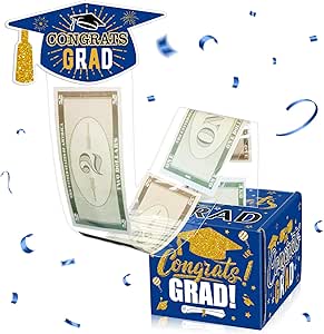 Amazon.com: Roshtia Graduation Gifts Money Box 2024 with Pull Out ...