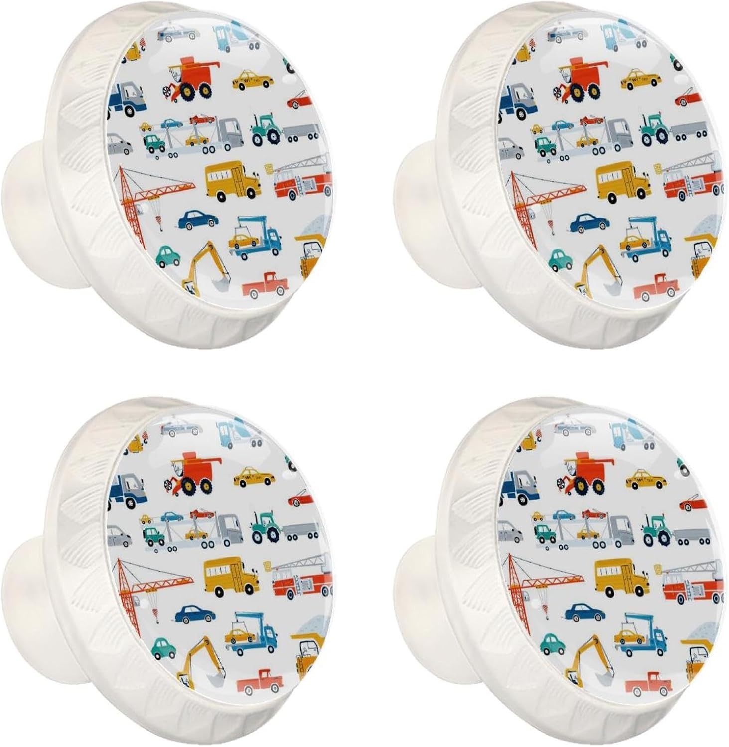 Amazon.com: Cute Car Kids White Drawer Knob Pull Handle Cabinet Drawer ...