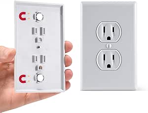 Amazon.com: Brosash Prank Magnetic Electrical Outlet - Realistic ...