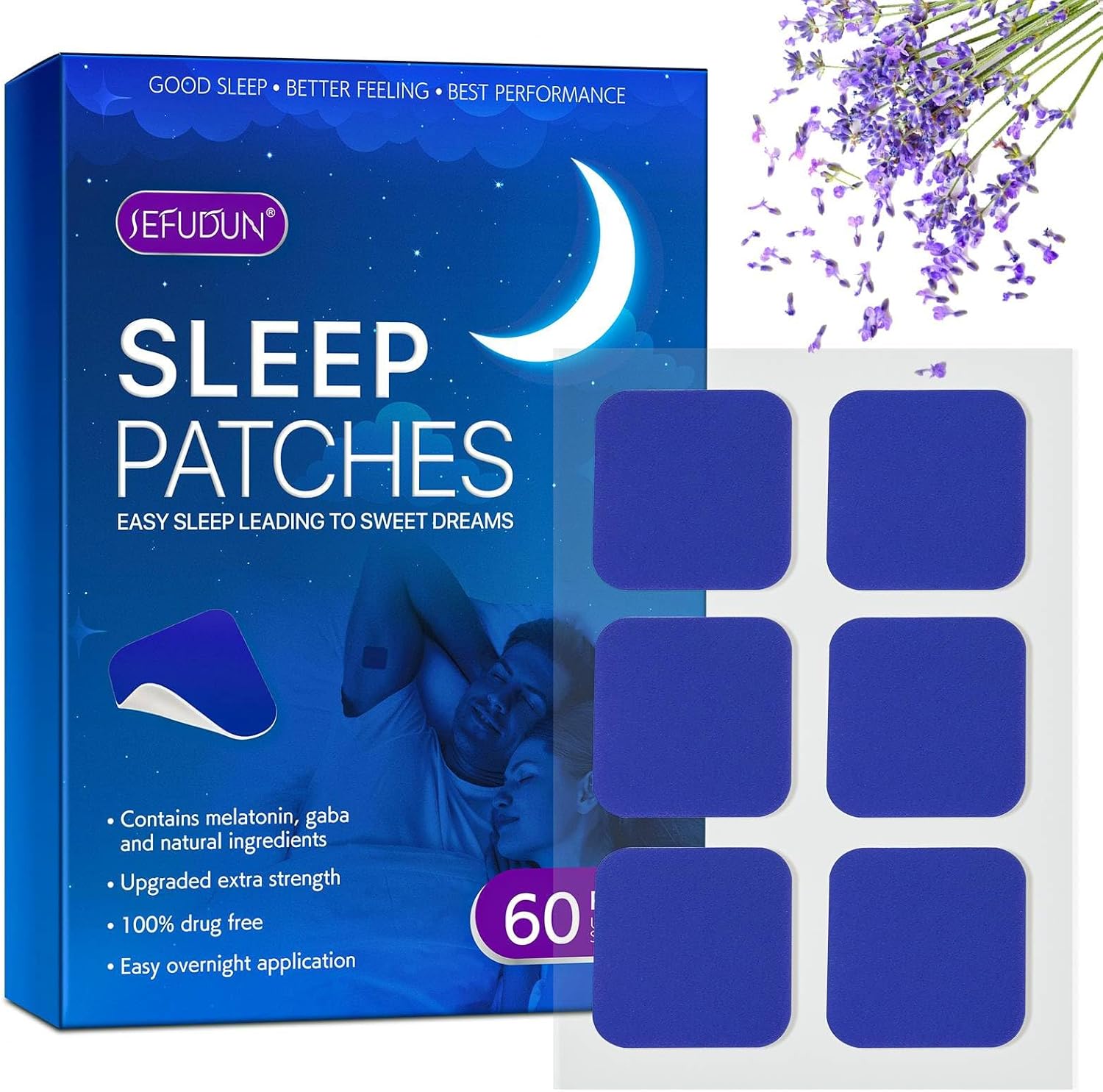Sleep Patches for Adults Extra Strength - Sleep Patch with Melatonin ...