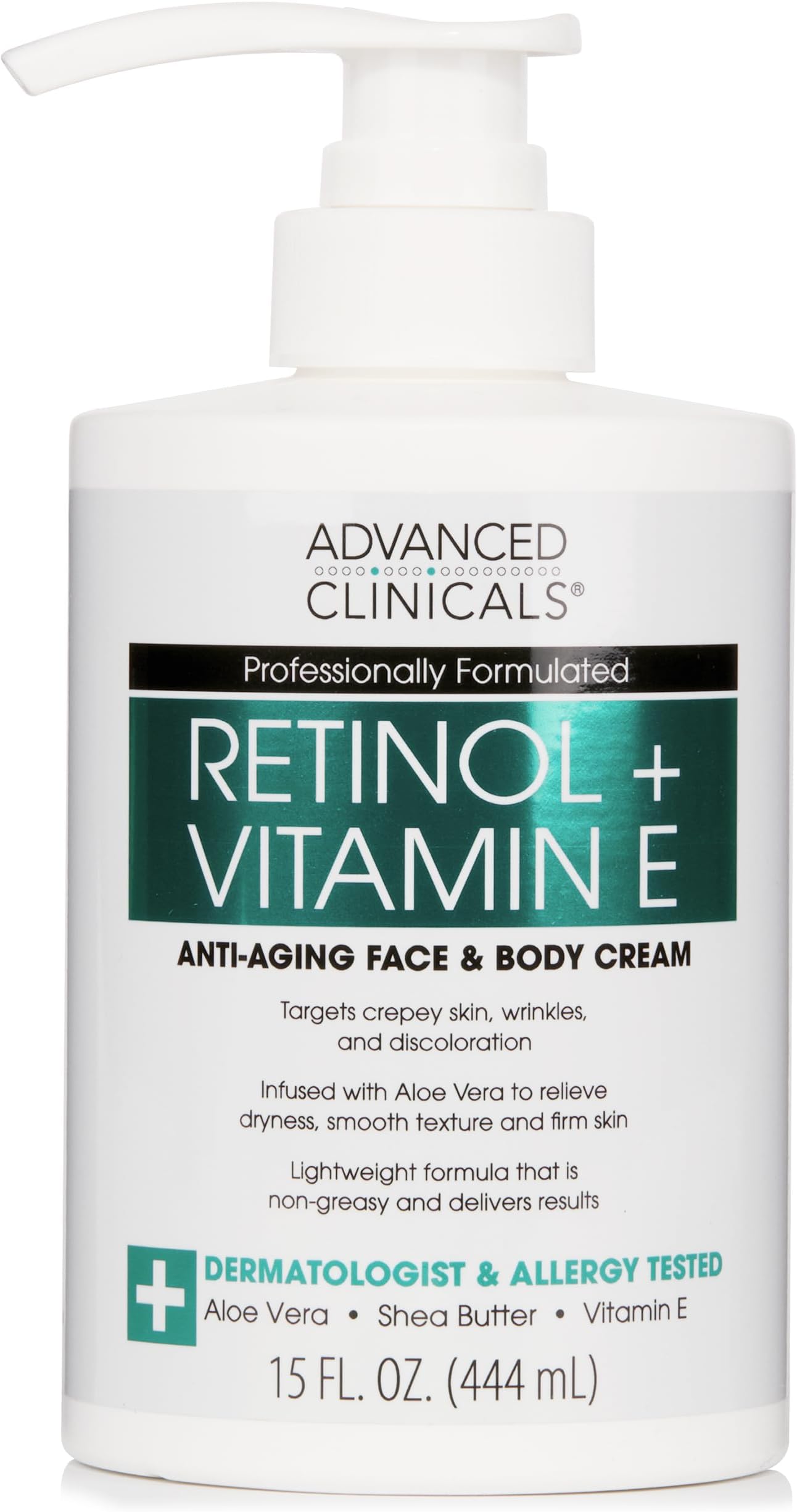 Amazon.com : Advanced Clinicals Retinol Body Lotion, Firming & Anti ...