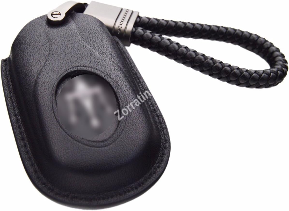Amazon.com: Real Leather Keyless Remote Smart Key Trim Cover Case Pouch ...