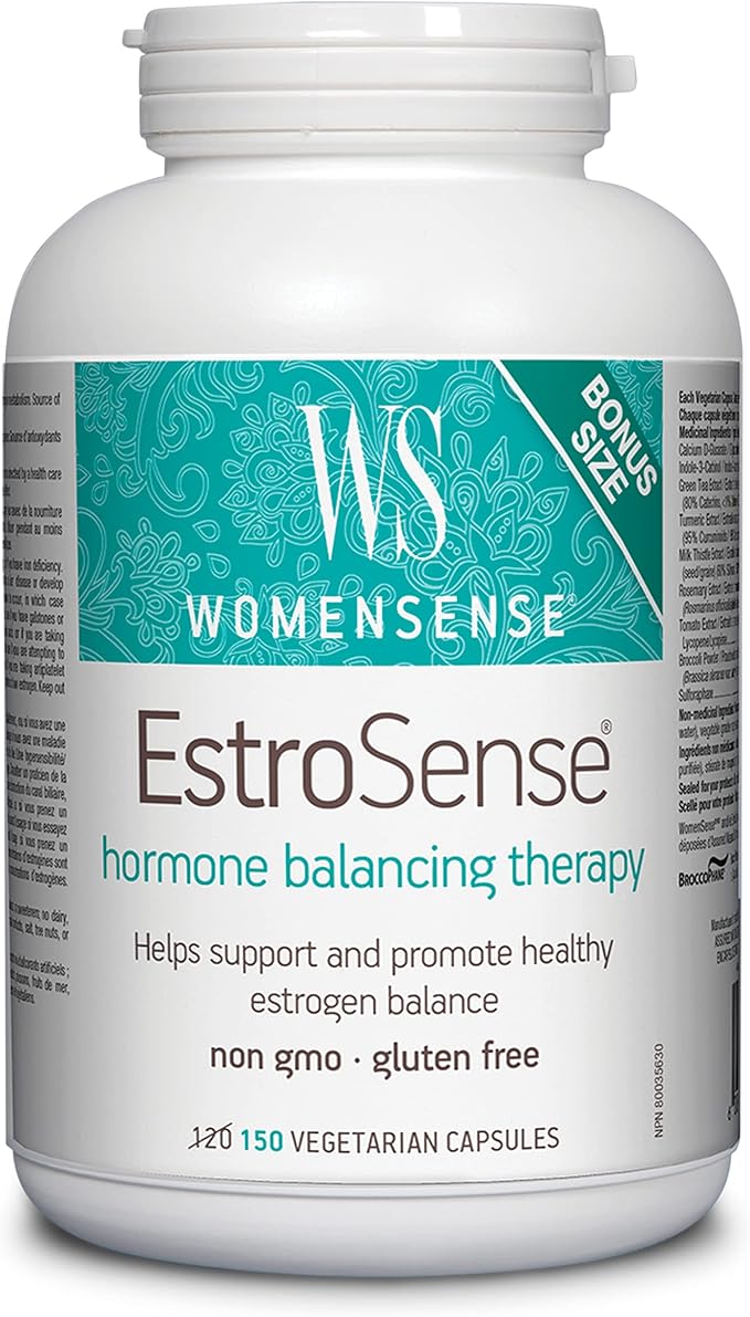 WomenSense EstroSense, 150 Veg Caps, VALUE SIZE, 30 FREE CAPS, Estrogen ...