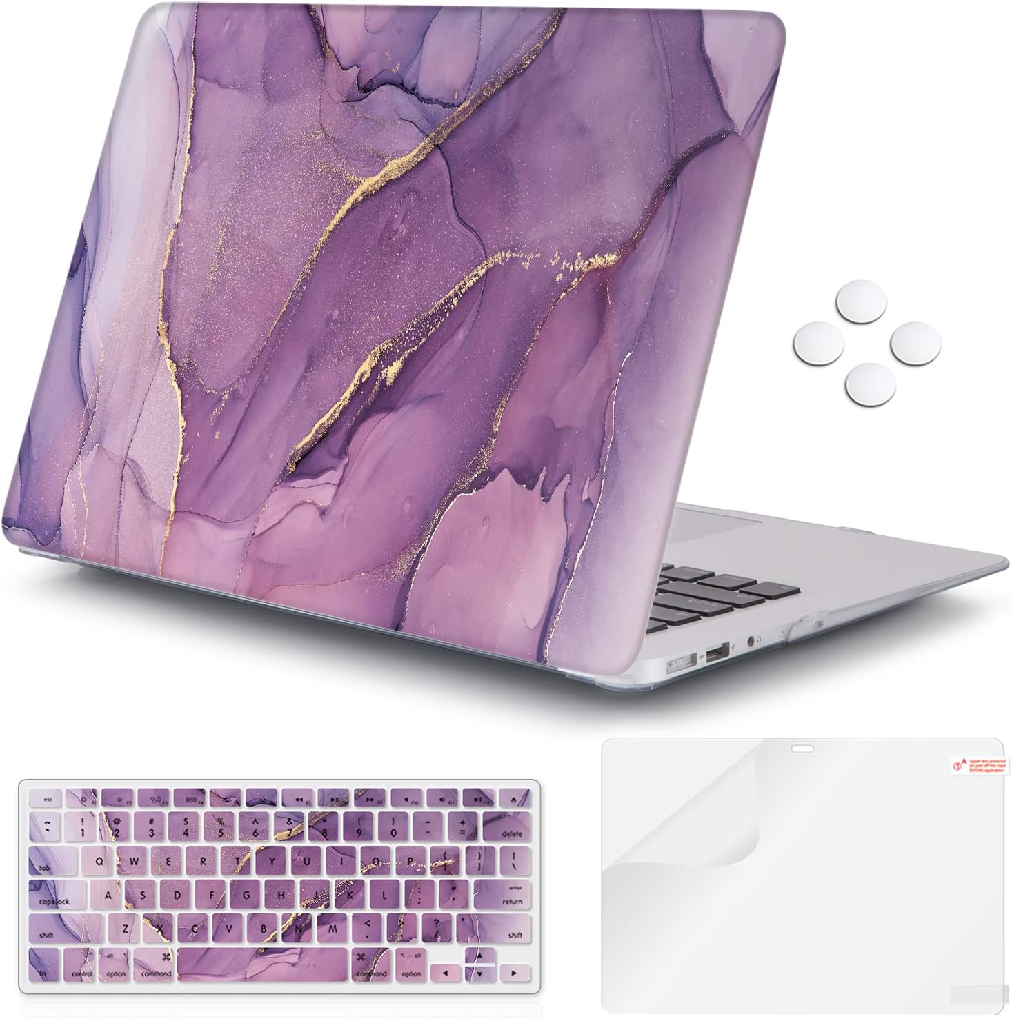 Amazon.com: iCasso for MacBook Air 13 inch Case (Release 2010-2017 ...