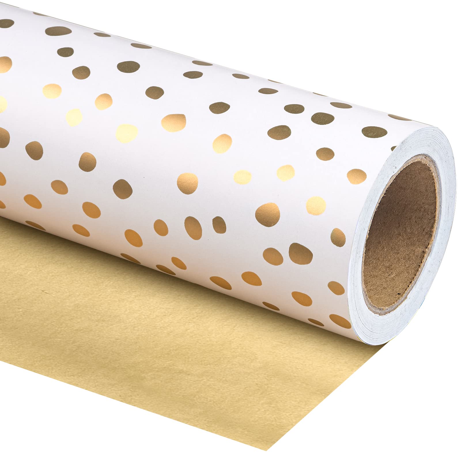 Amazon.com: WRAPAHOLIC Jumbo Reversible Wrapping Paper - 30 Inch x 100 ...