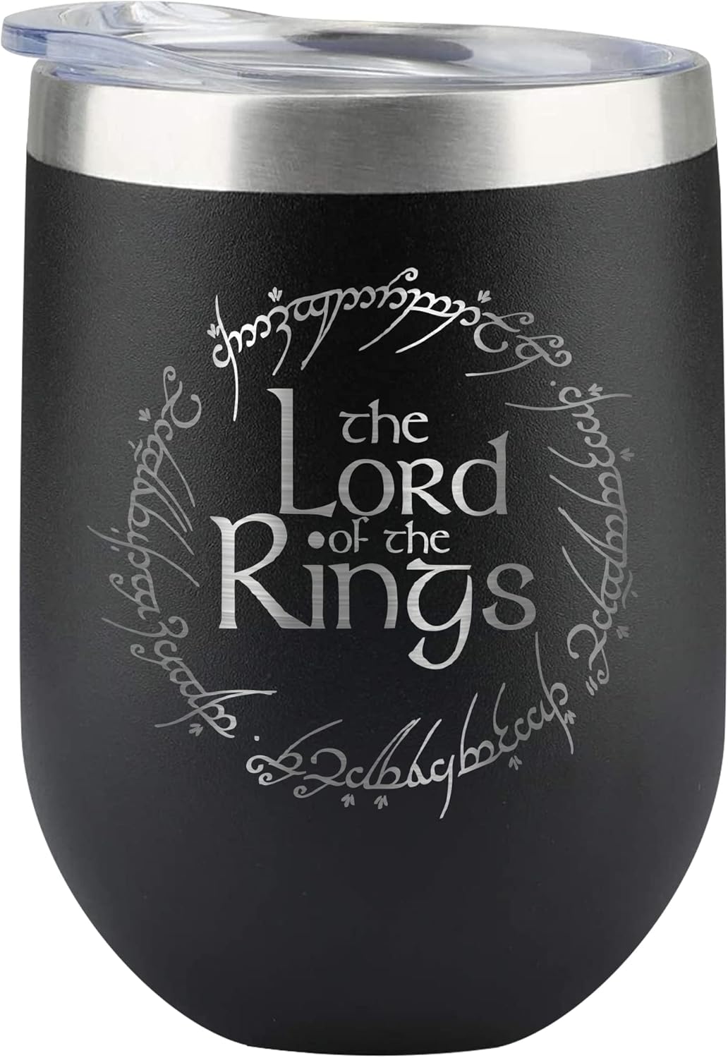 Lord of the Rings Mug, 12 oz Stainless Steel Wine & Coffee Tumbler ...