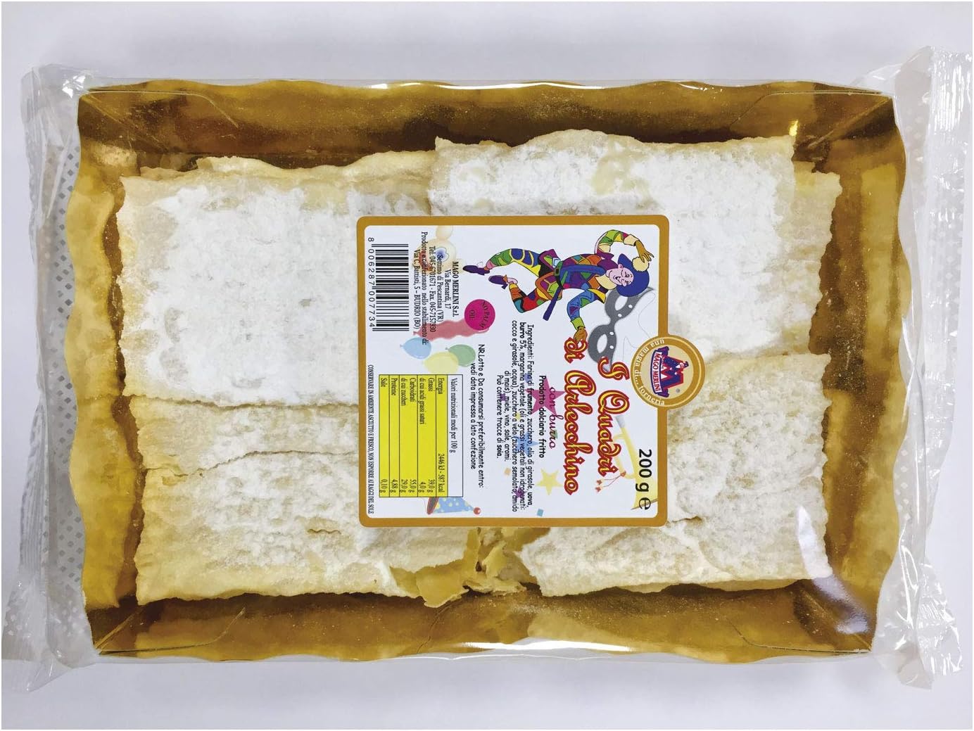 Mago Merlini I Quadri Di Arlecchino, 200g : Amazon.it: Alimentari e ...