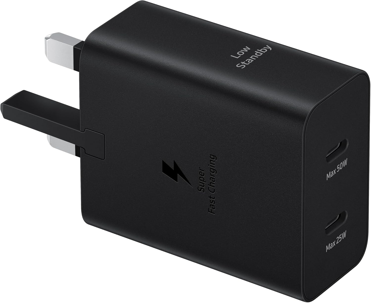 Samsung Galaxy Official 50W Duo Super Fast Power Adapter (with USB-C to ...