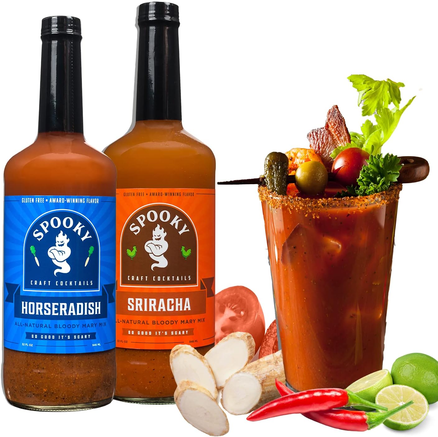 Amazon.com : SPOOKY Bloody Mary Mix Variety Pack - Featuring ...