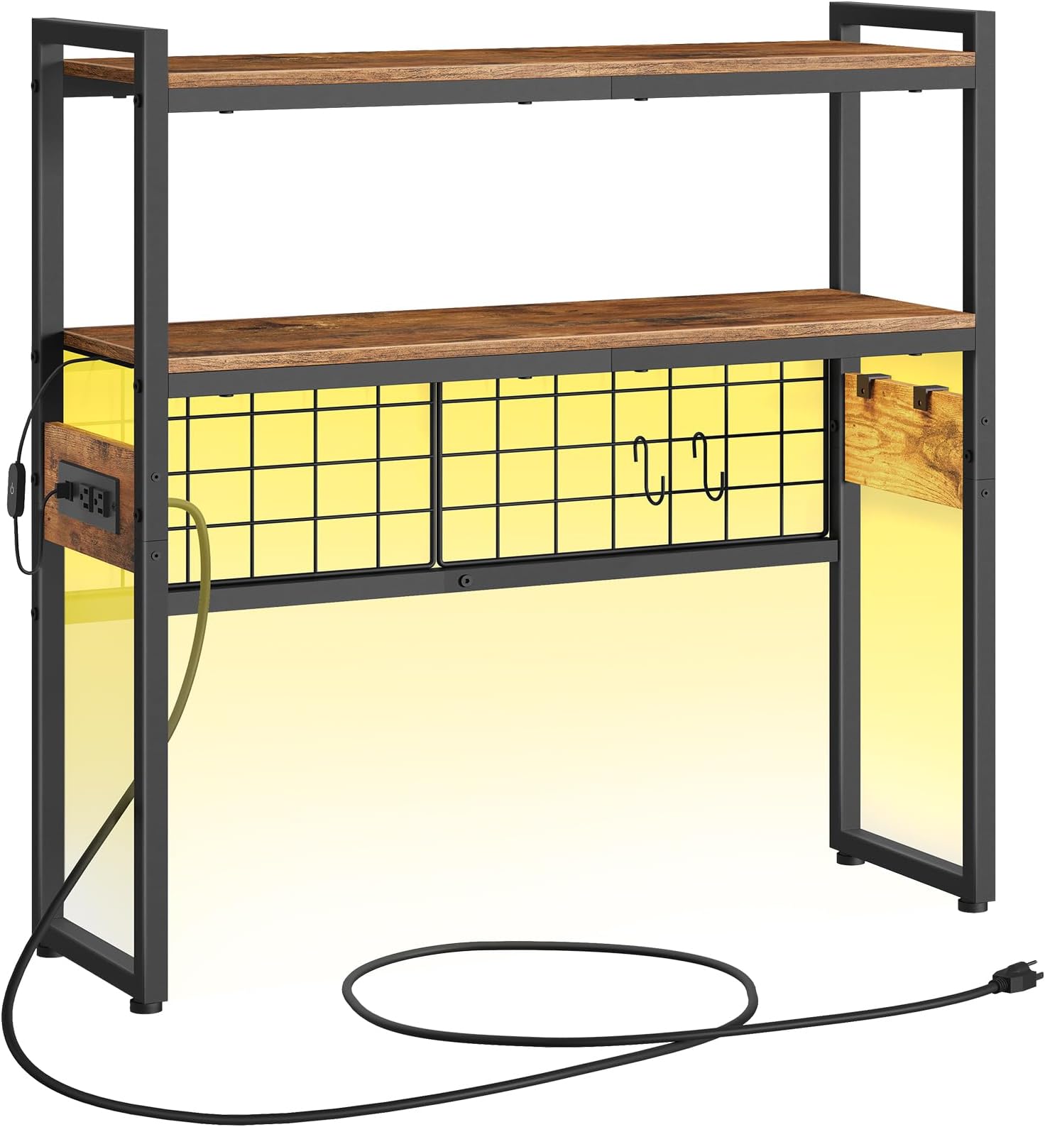 Amazon.com: Japard Multipurpose Desktop Display Organizer Rack Wood ...