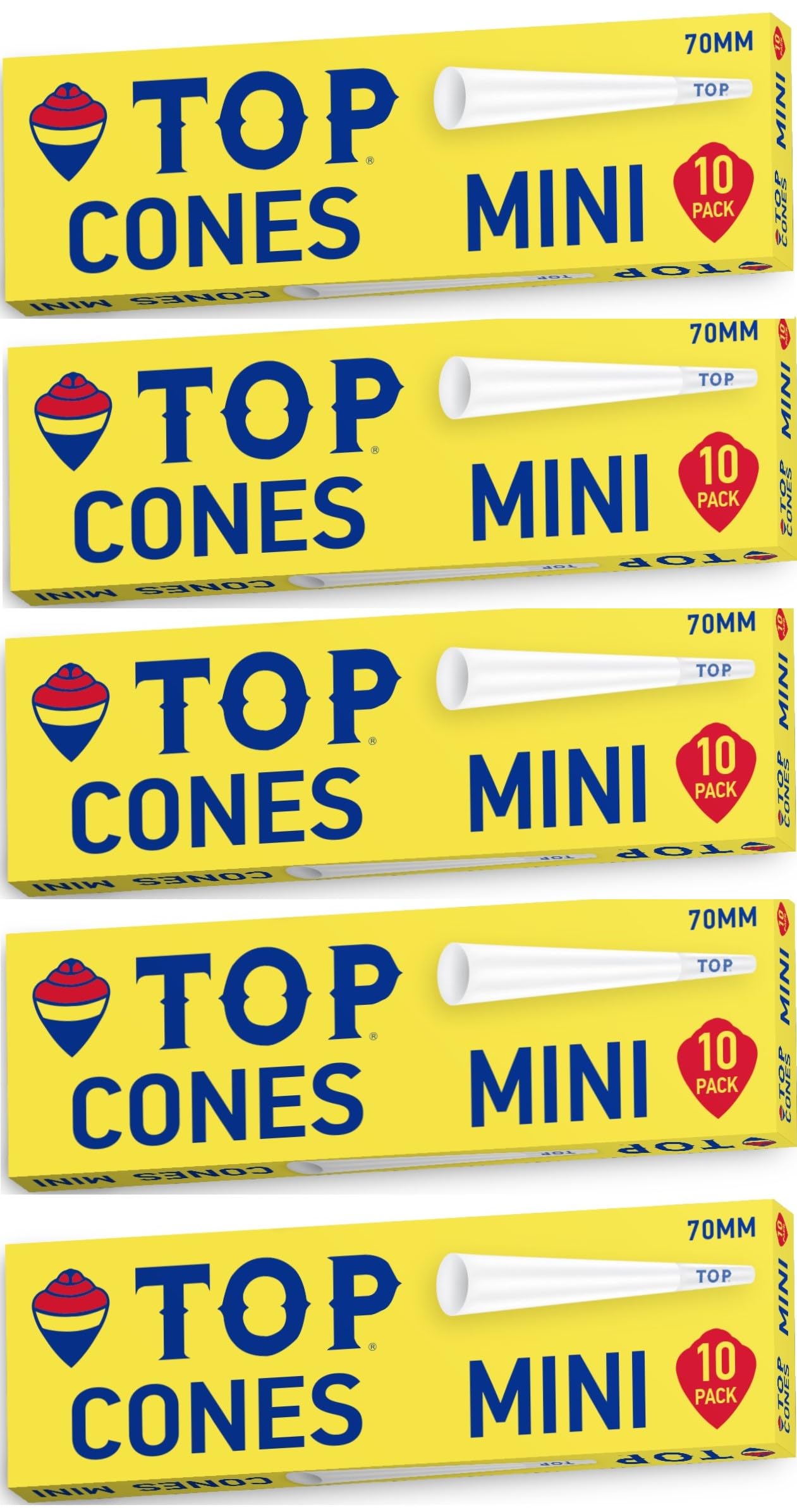 Amazon.com: TOP Cones Dogwalker Mini 70mm Size - 5 Pack - 50 Cones ...