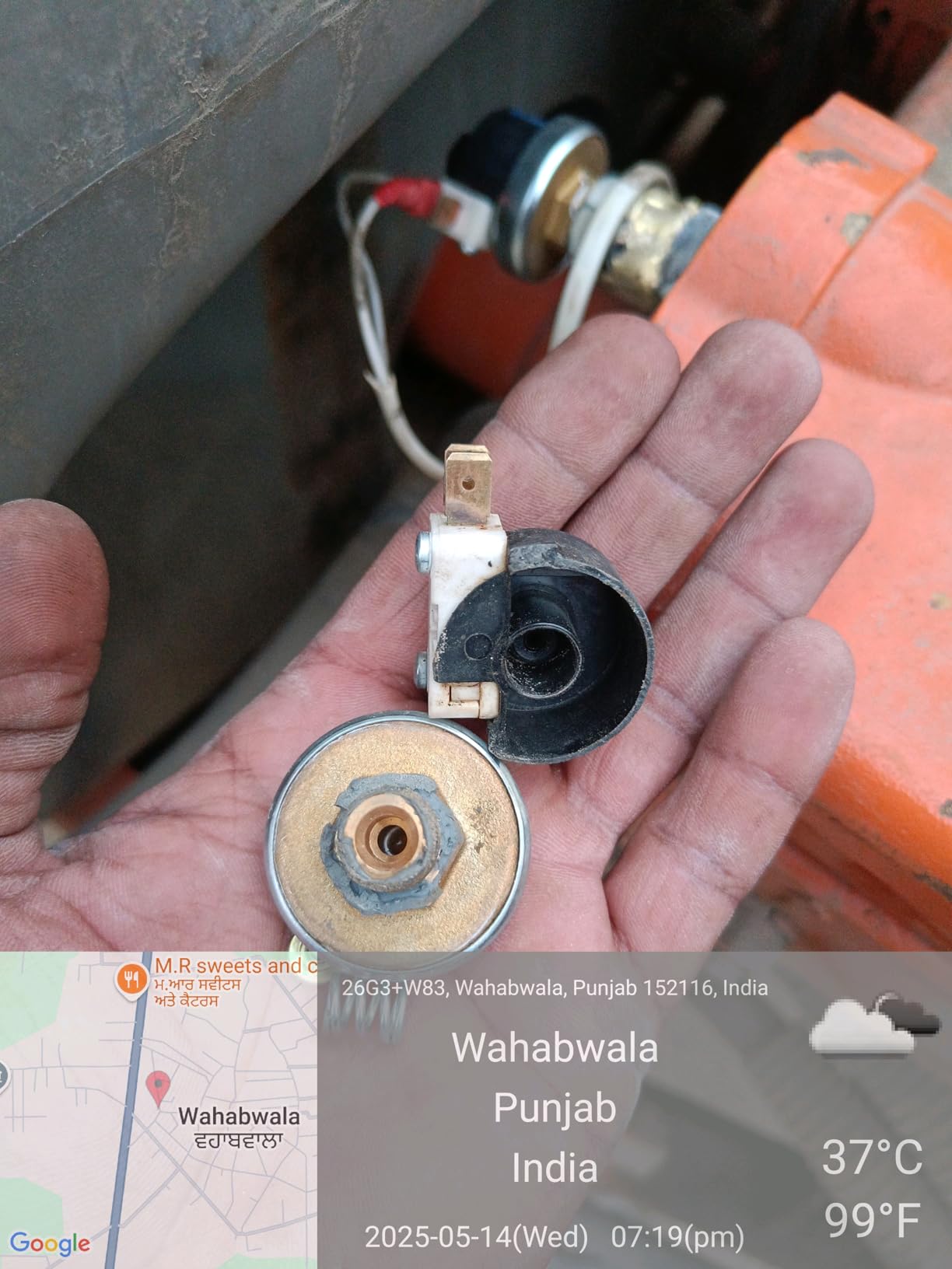 HANUMETO Mater Pressure Switch XP110-4-9 (BAR) 1/4".AKOS4XP49 : Amazon ...