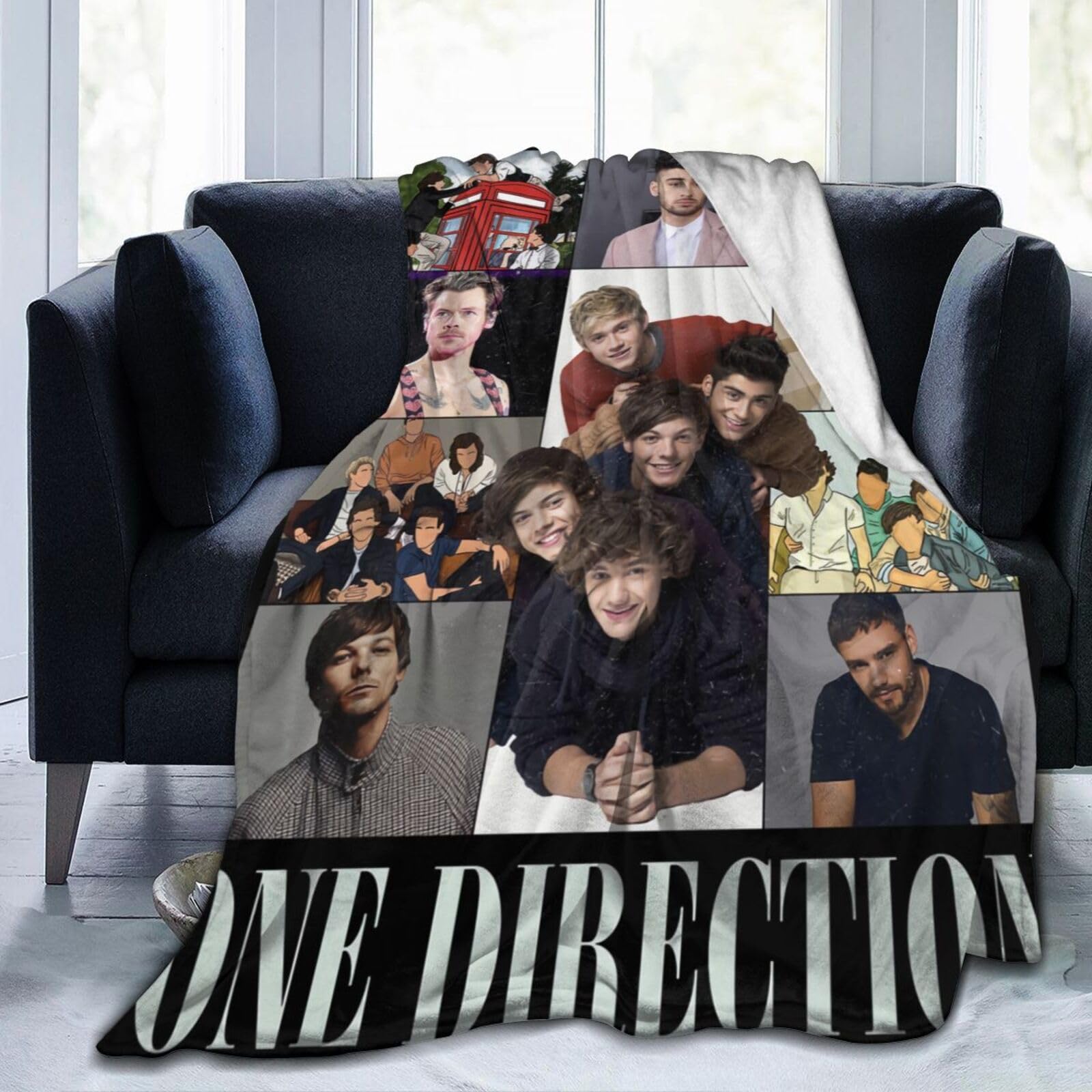 Amazon.com: One Music Direction Throw Blankets Warm Super Soft and All ...