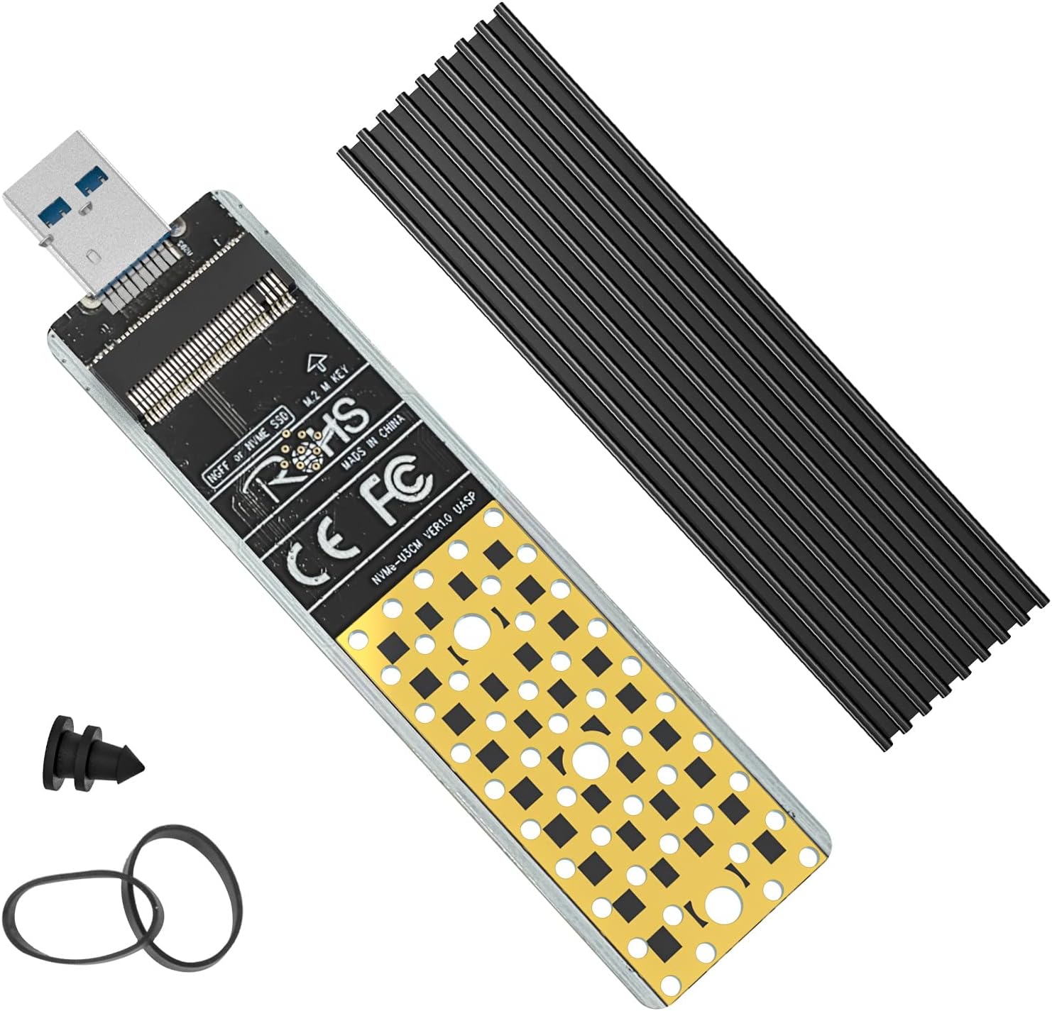 Amazon.com: ANYOYO NVME to USB Adapter M.2 to USB 3.1 Gen 2 Bridge Chip ...