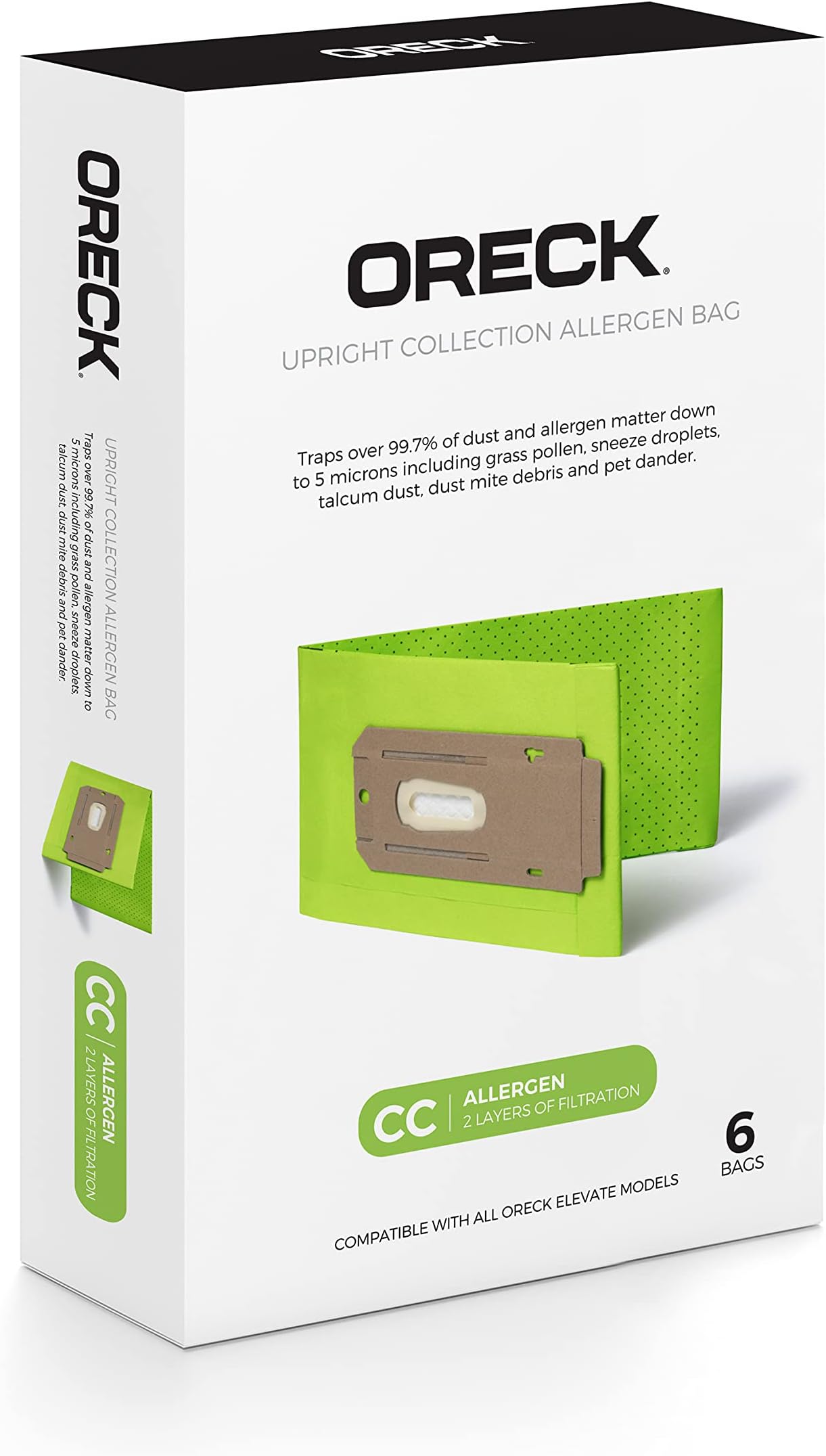 Amazon.com - Oreck Vacuum Cleaner Bags for Upright Vacs, Pack of 6 ...