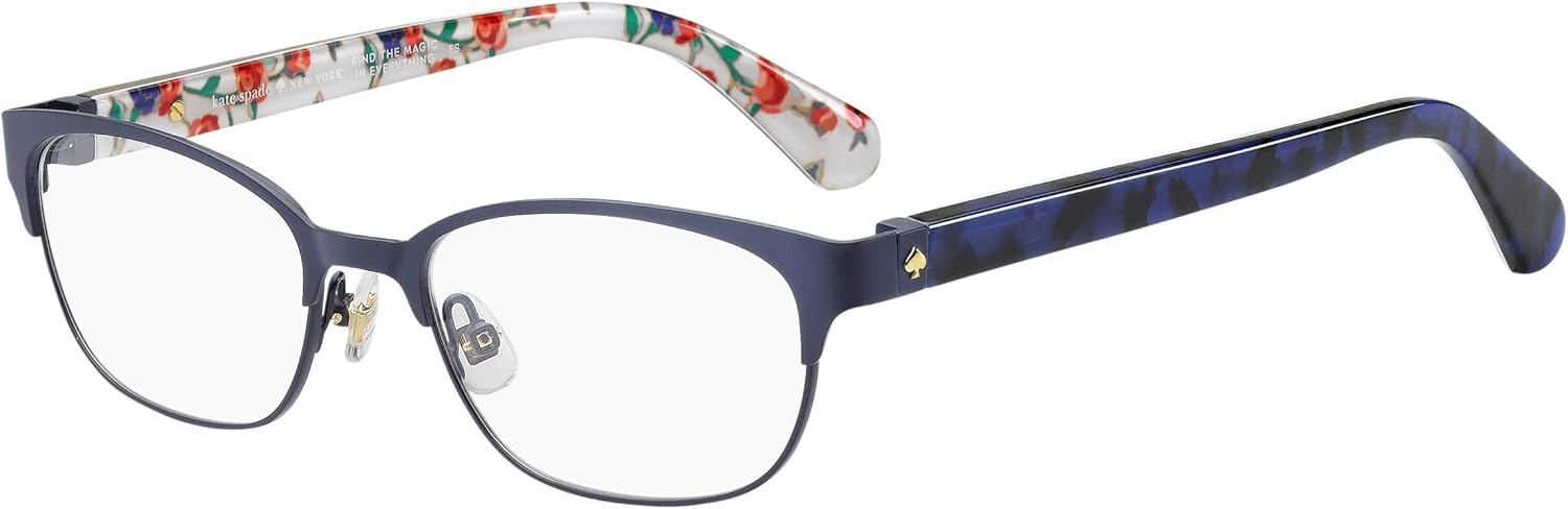 Amazon.com: Eyeglasses Kate Spade Diandra 0JBW Blue Havana : Clothing ...