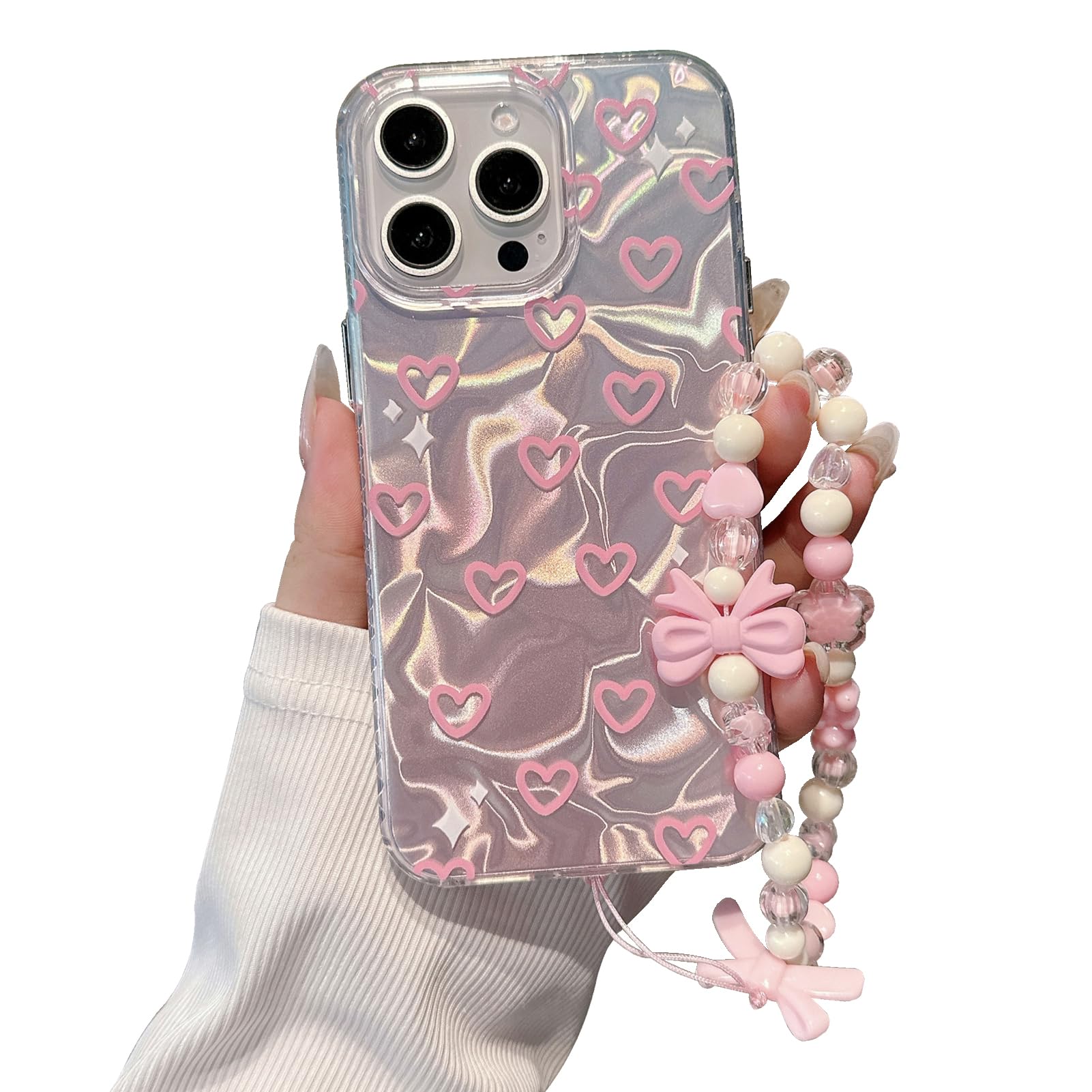 Amazon.com: Dyale for iPhone 15 Case for Girl Women Cute Love-Heart ...