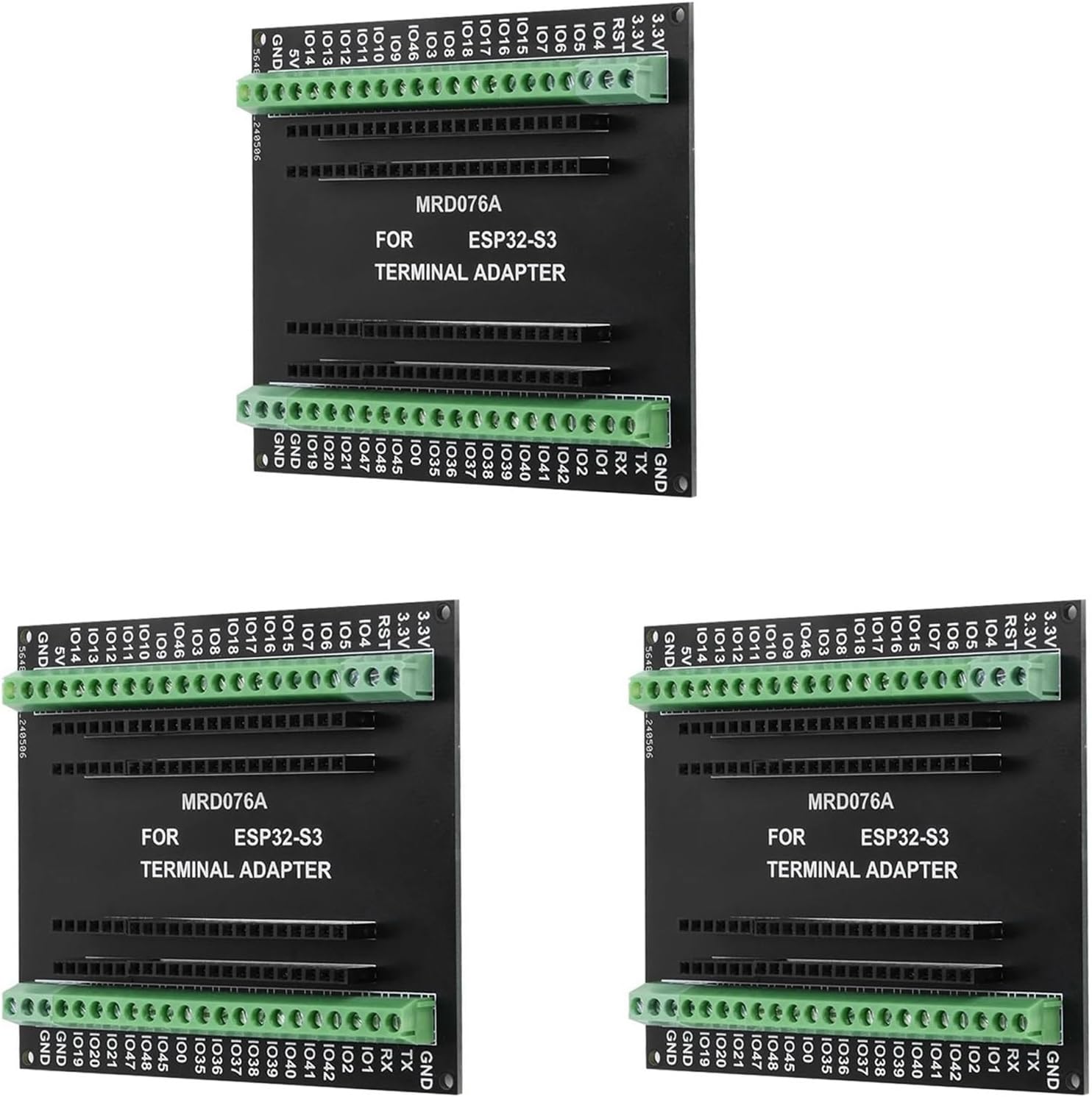 Amazon.com: Cwmiibili 3X ESP32-S3 Expansion Board GPIO 1 Into 2 ...
