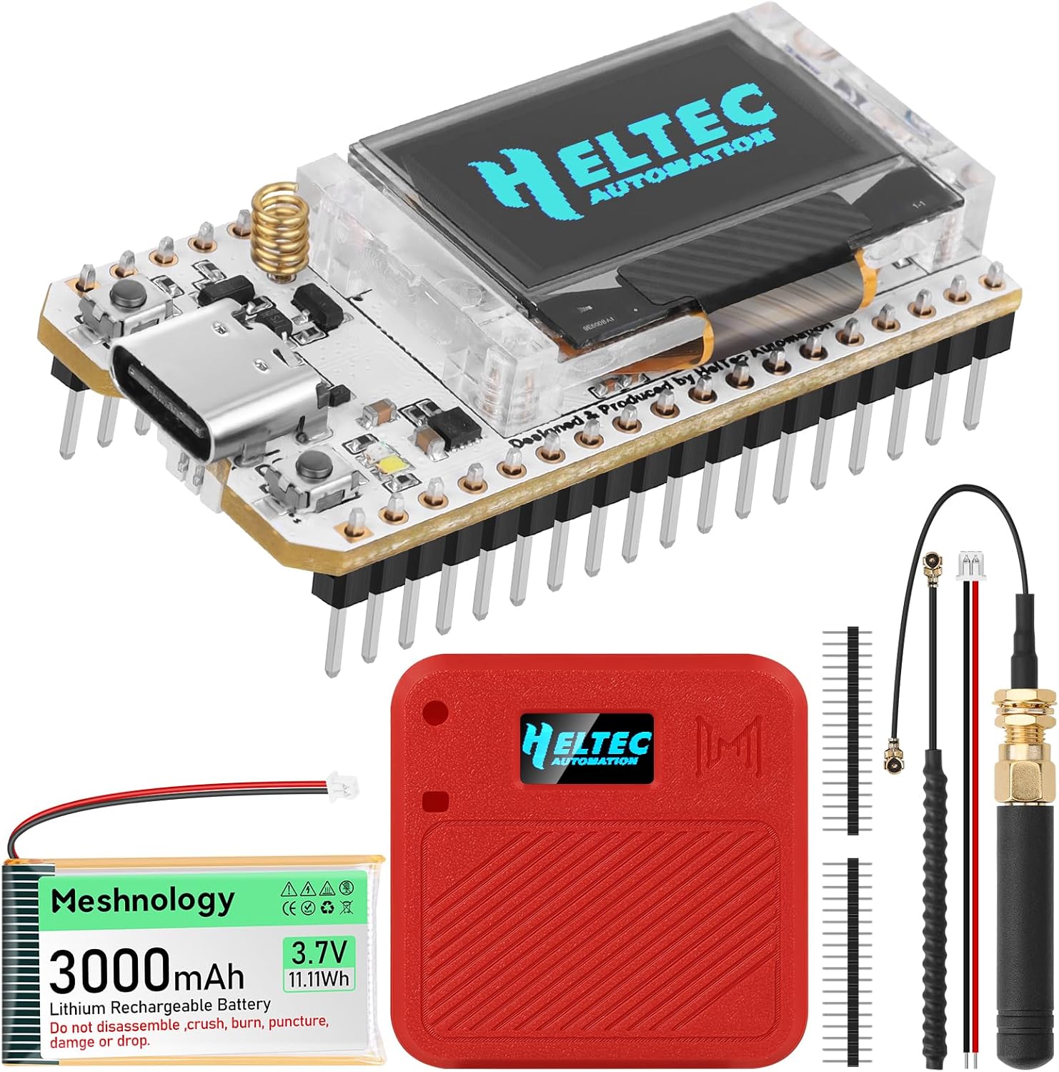 Amazon.com: ESP32 LoRa V3 Development Board with 915MHz Antennas ...