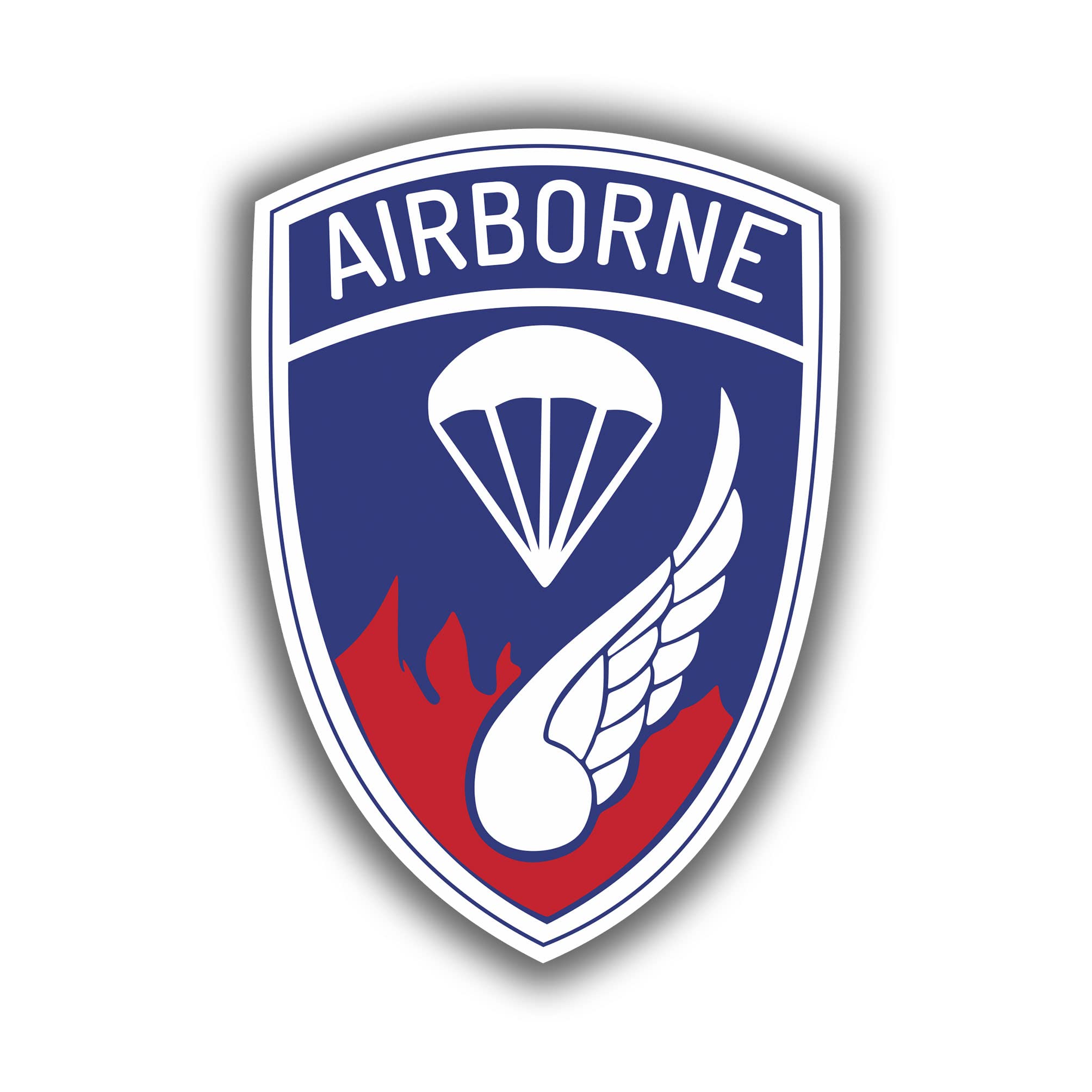 Amazon.com - Sticker 187th Infantry Airborne Rakkasans Army Decal ...
