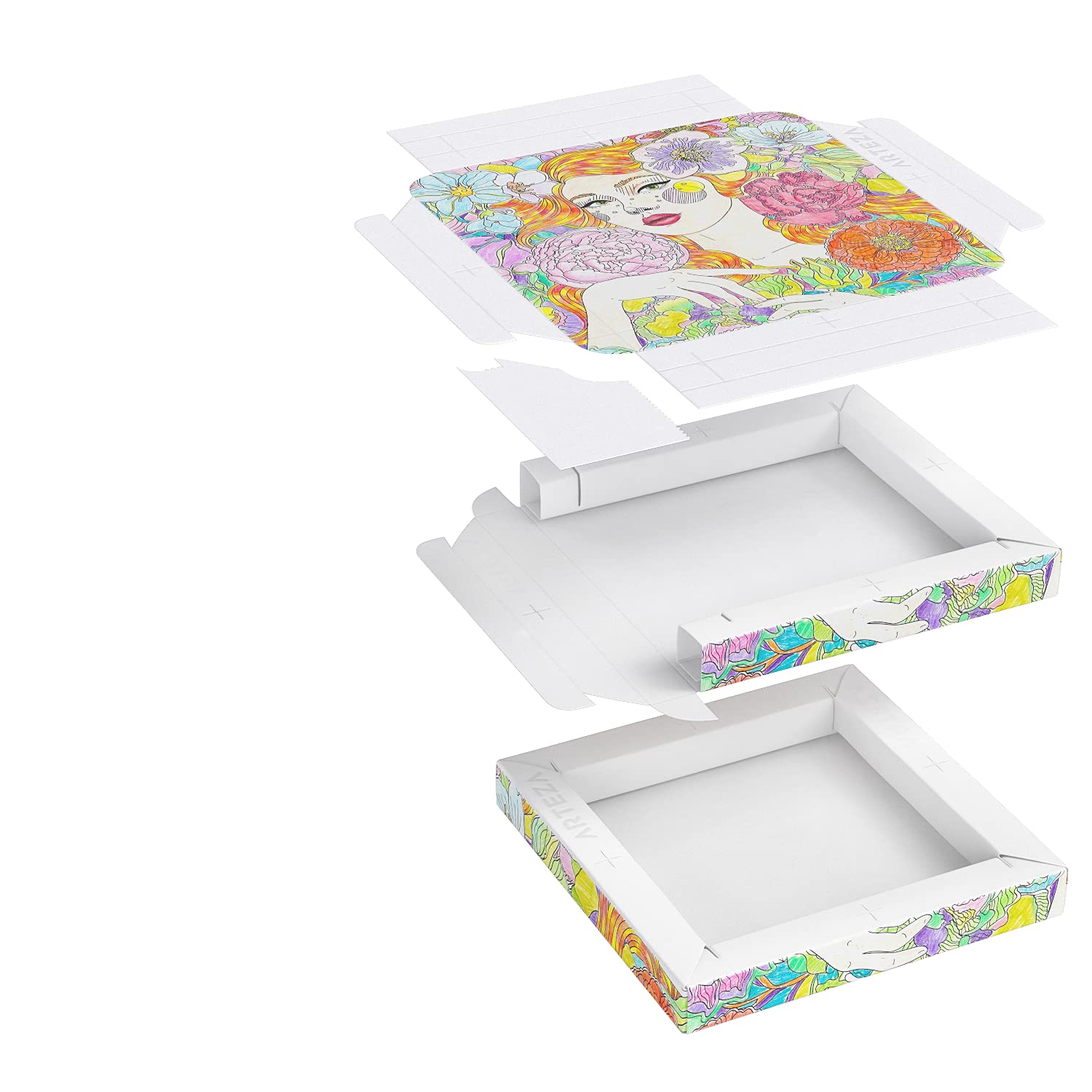 Snapklik.com : Adult Coloring Book, Portrait Illustrations, 30 Sheets ...