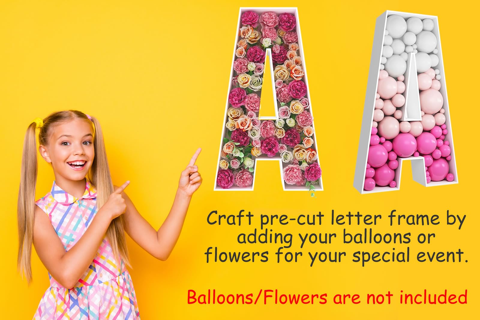 Snapklik.com : 2FT Letter Q Mosaic Balloon Frame Letter DIY Fillable ...