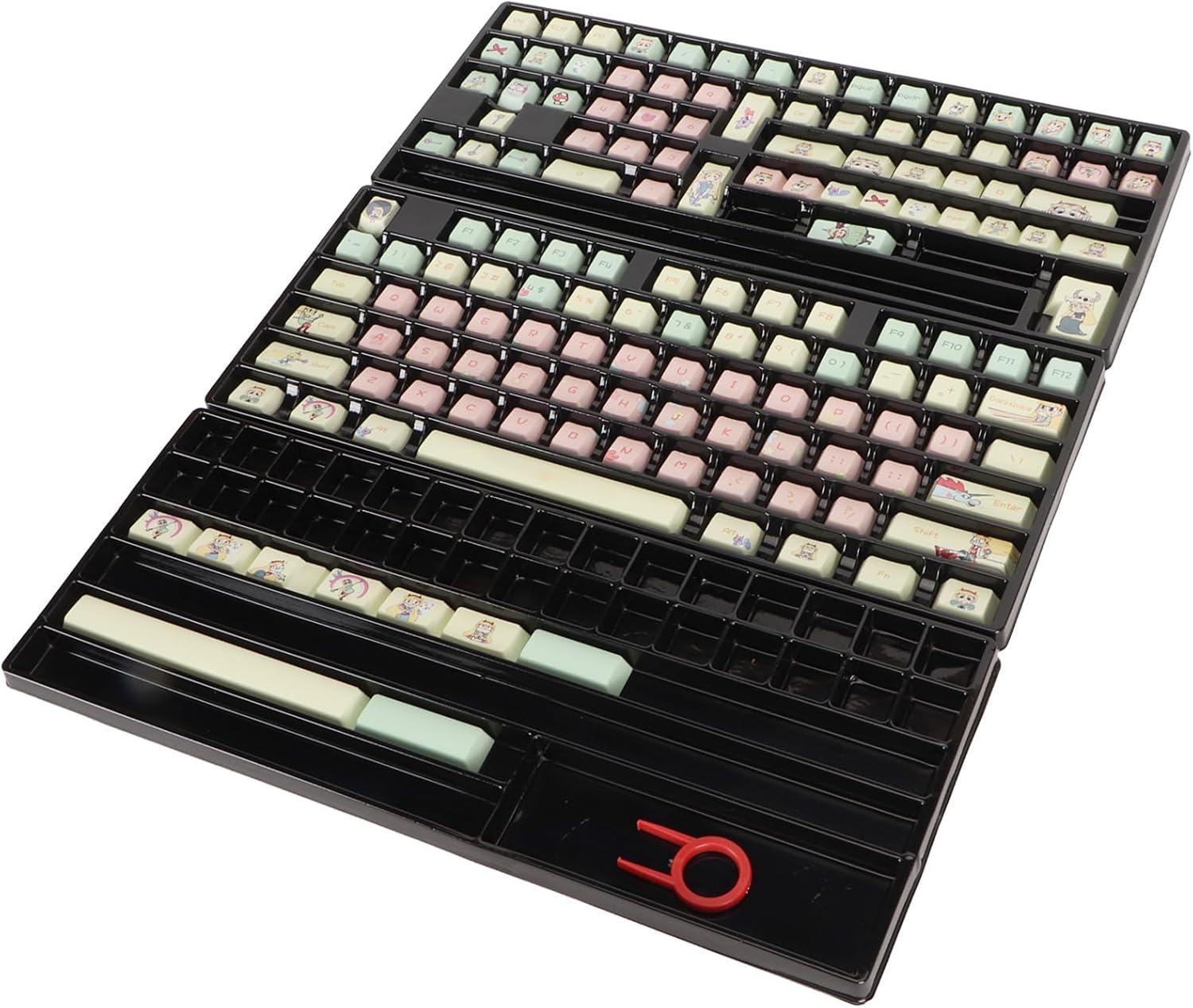 Amazon.com: PBT Keycaps 146 Keys, Dye Sublimation Cute Keycaps, Mda ...