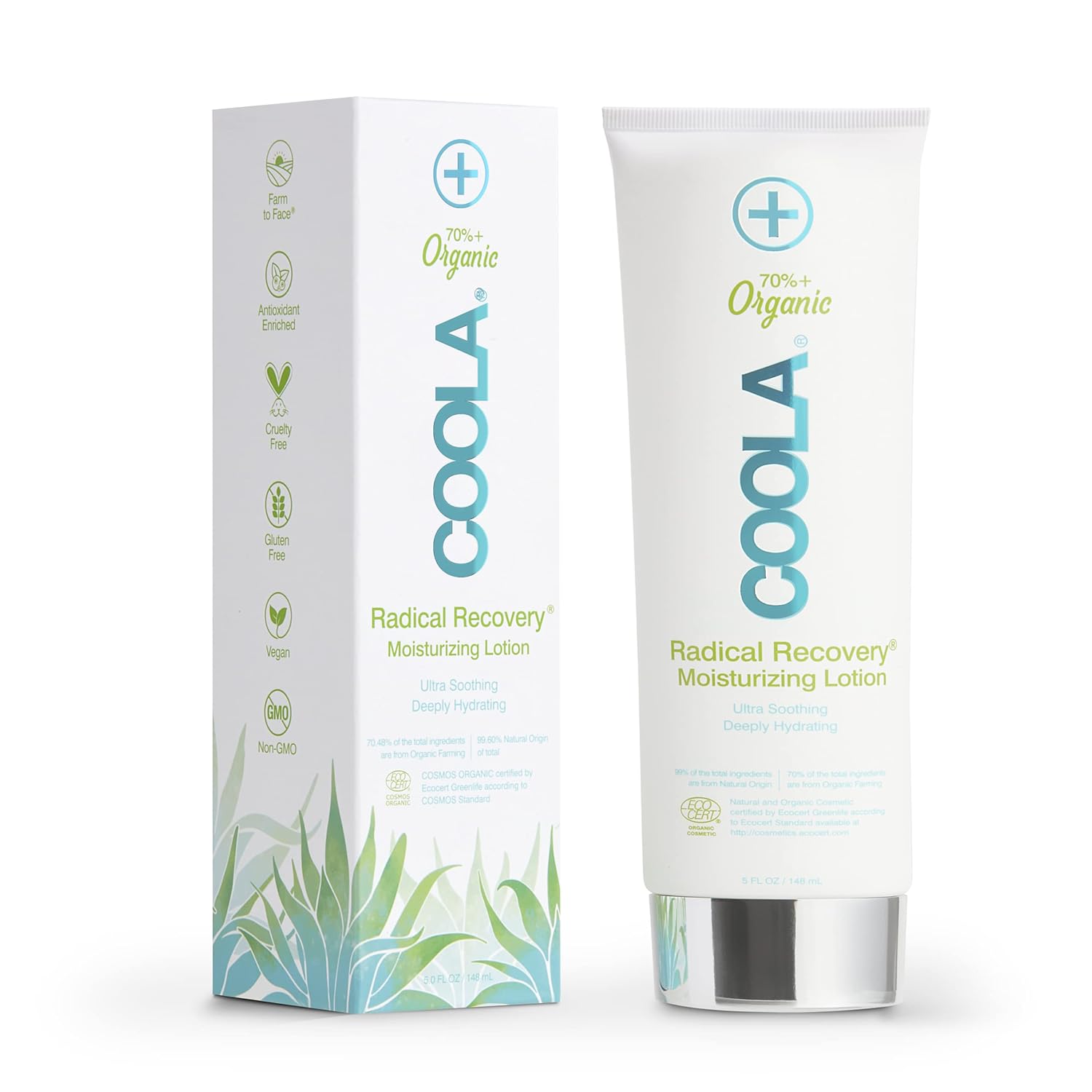Amazon.com : COOLA Organic Radical Recovery After Sun Body Lotion ...