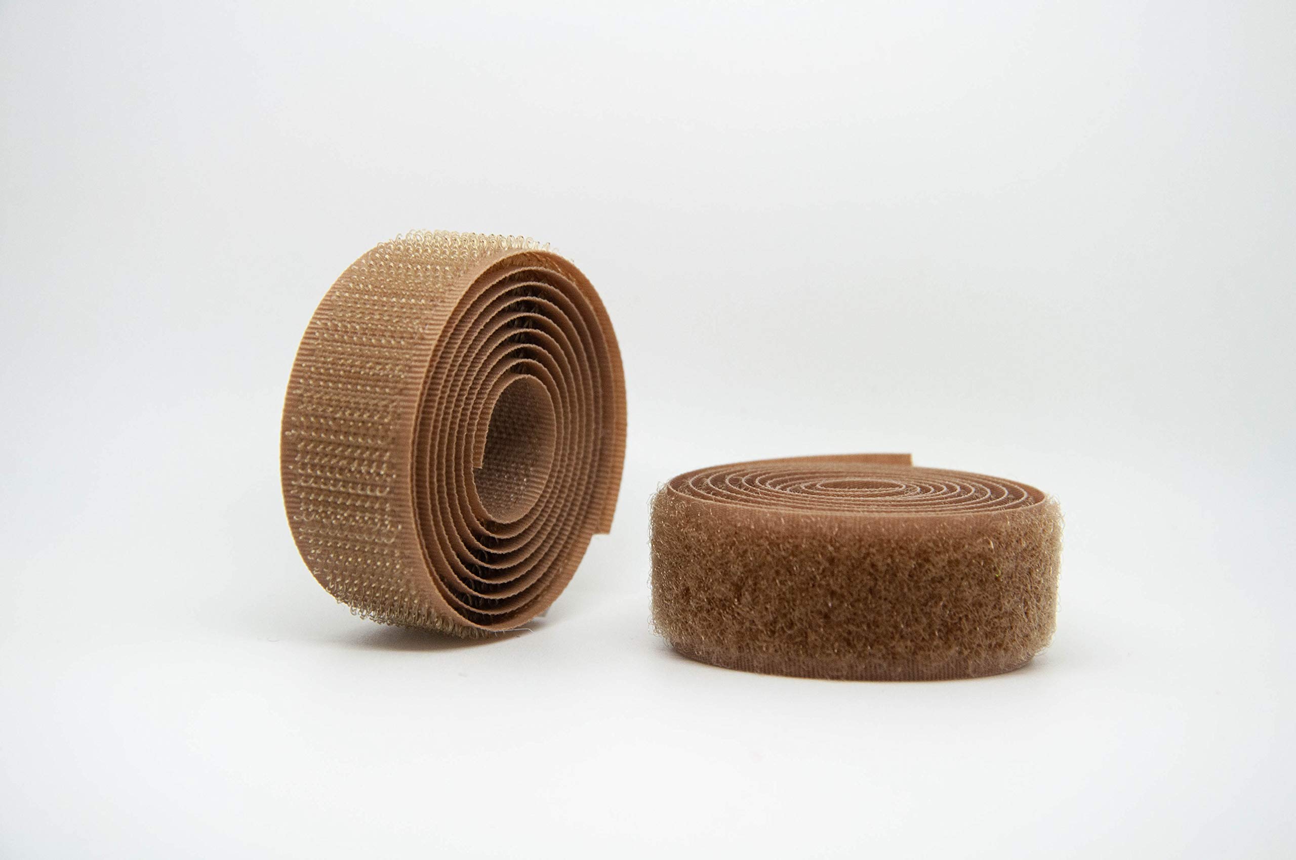 Coyote Brown (a Darker Shade of Beige) 50mm Sew-on Hook & Loop Tape ...