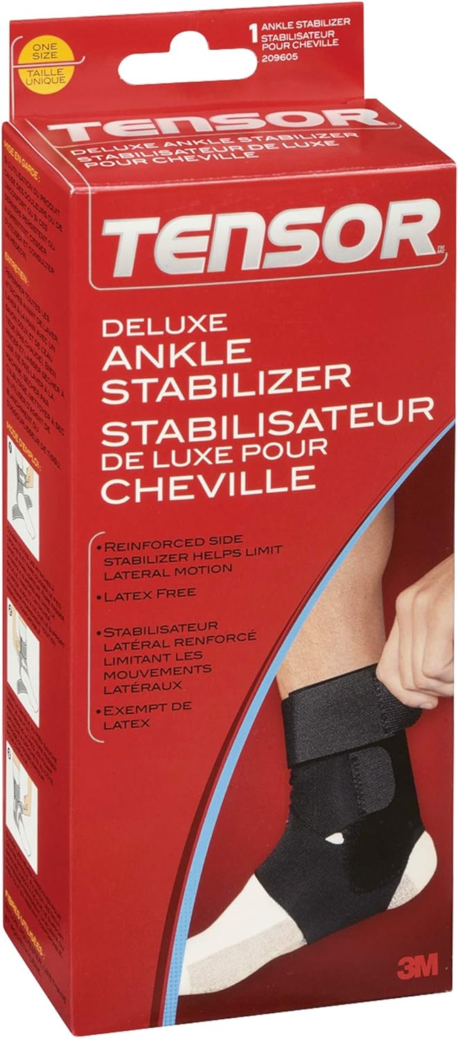 Tensor(TM) Deluxe Ankle Stabilizer : Amazon.ca: Sports & Outdoors