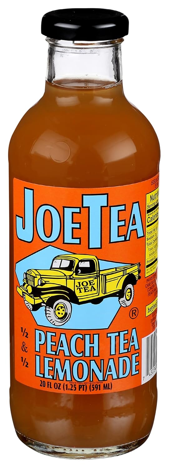 Amazon.com : JOE TEA Peach Half and Half Lemoade Tea, 20 FZ : Grocery ...