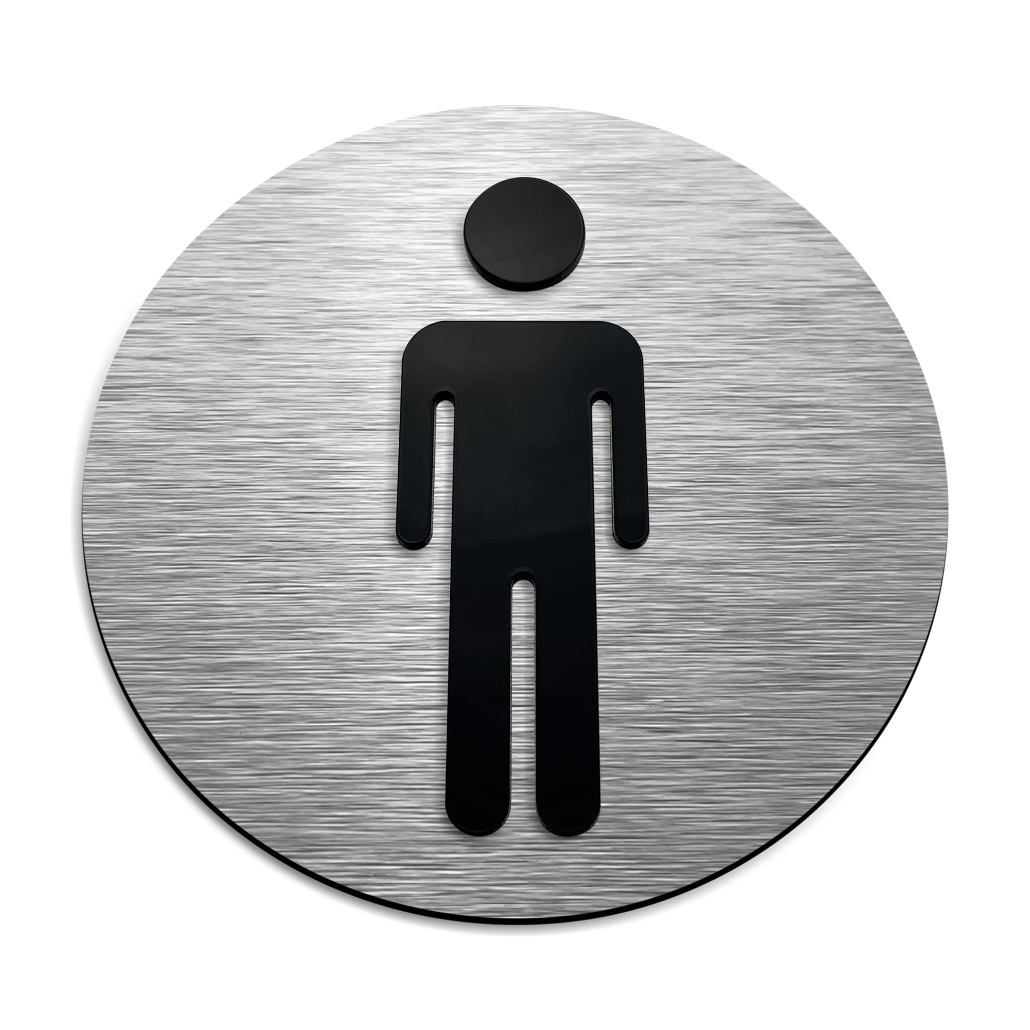 Metal Bathroom Signs 4U2P Brass Bathroom Sign