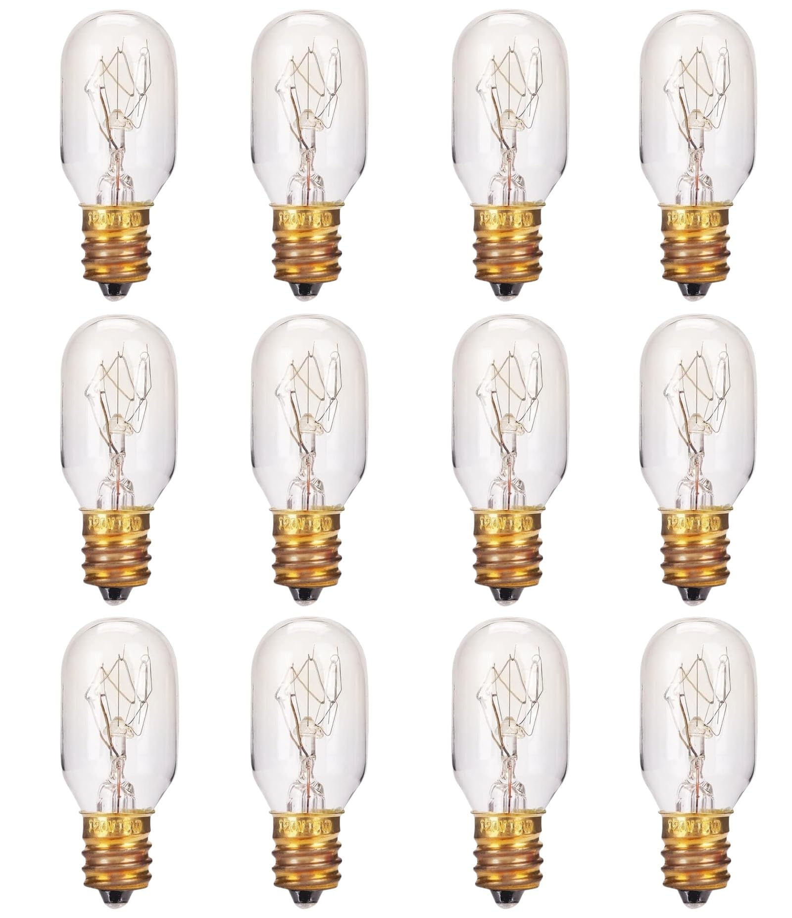 Moflekja Himalayan Salt Lamp Bulbs, T20 15W Replacement Bulbs for ...