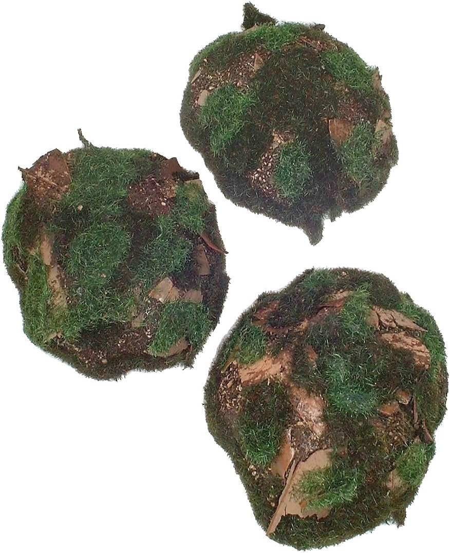 Amazon.com: 3 x Artificial Peat Stones, Plant Decoration Accessory ...