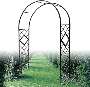 Amazon.com : Strong Stable Garden Arches Frame 4.6-11.5ft Extra Wide ...
