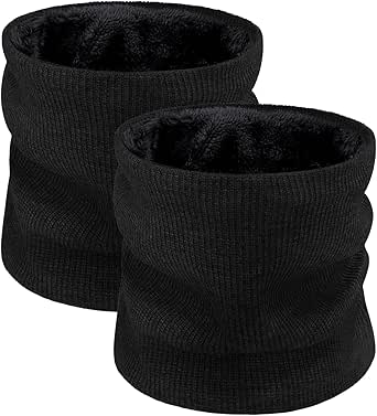 Beurlike Winter Neck Warmer Gaiters for Men Women Windproof Thermal ...