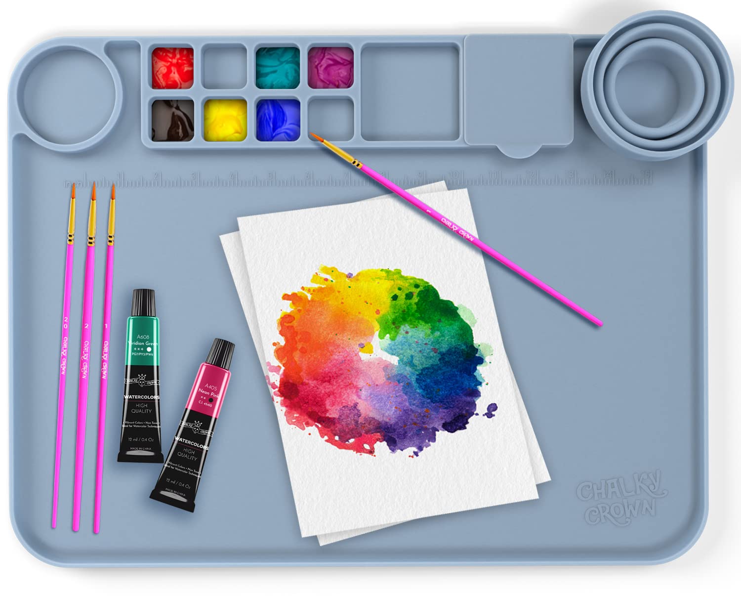 Silicone Craft Mat Silicone Art Mat with Cup Silicone Mats for Crafts ...